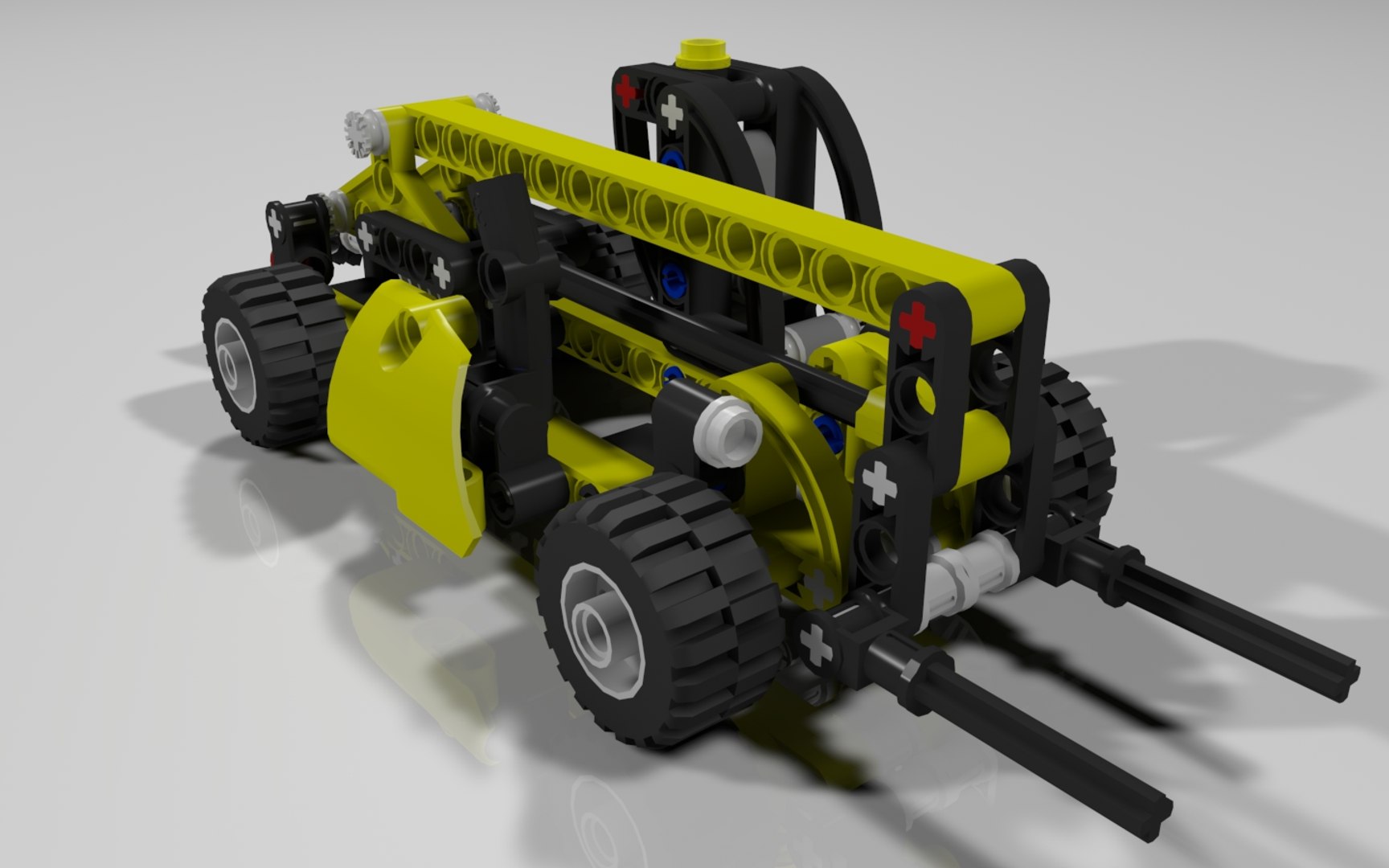Lego Mini Telehandler Set 3d 3ds