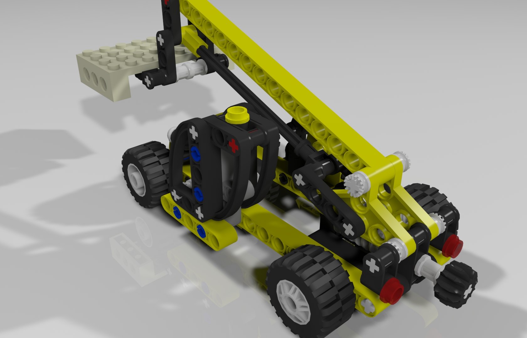 Lego Mini Telehandler Set 3d 3ds