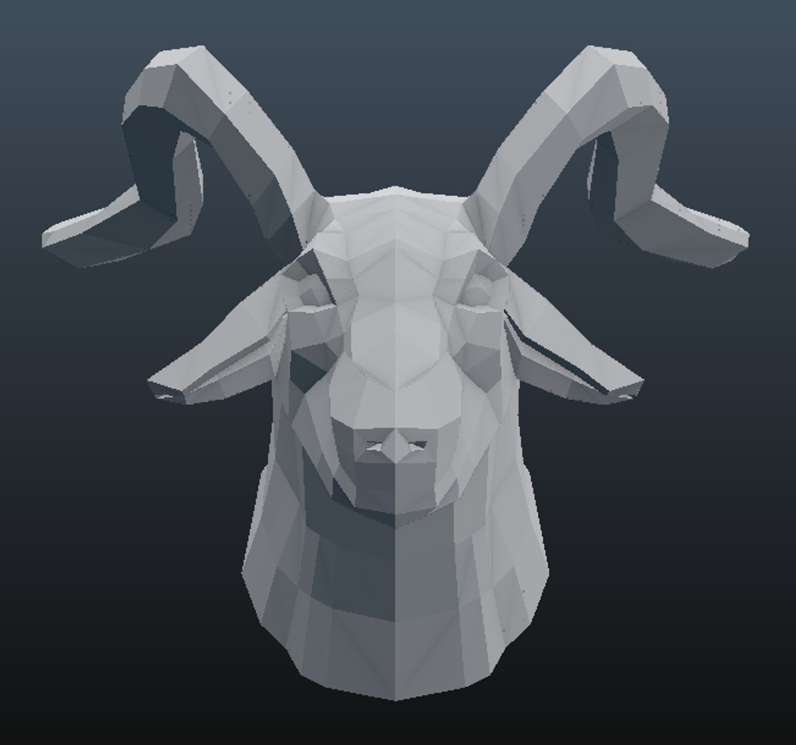 Free Goat 3D Model - TurboSquid 1389372