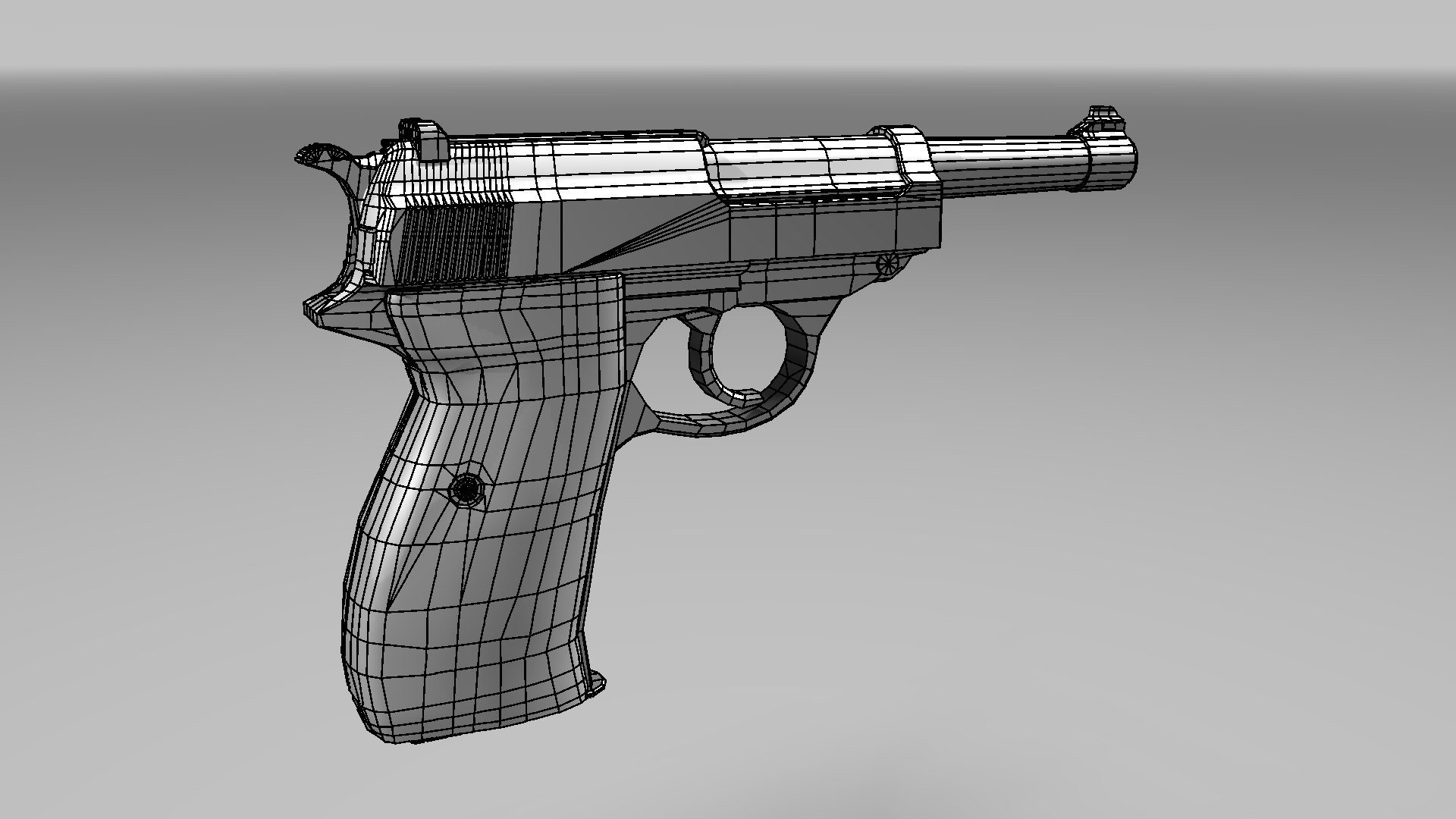 Walther P38 3D Model - TurboSquid 2198129