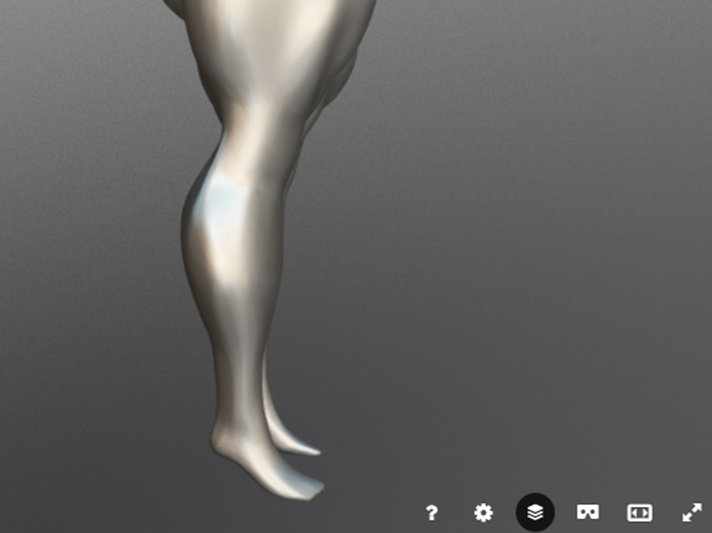 Headless muscular 3D - TurboSquid 1235949