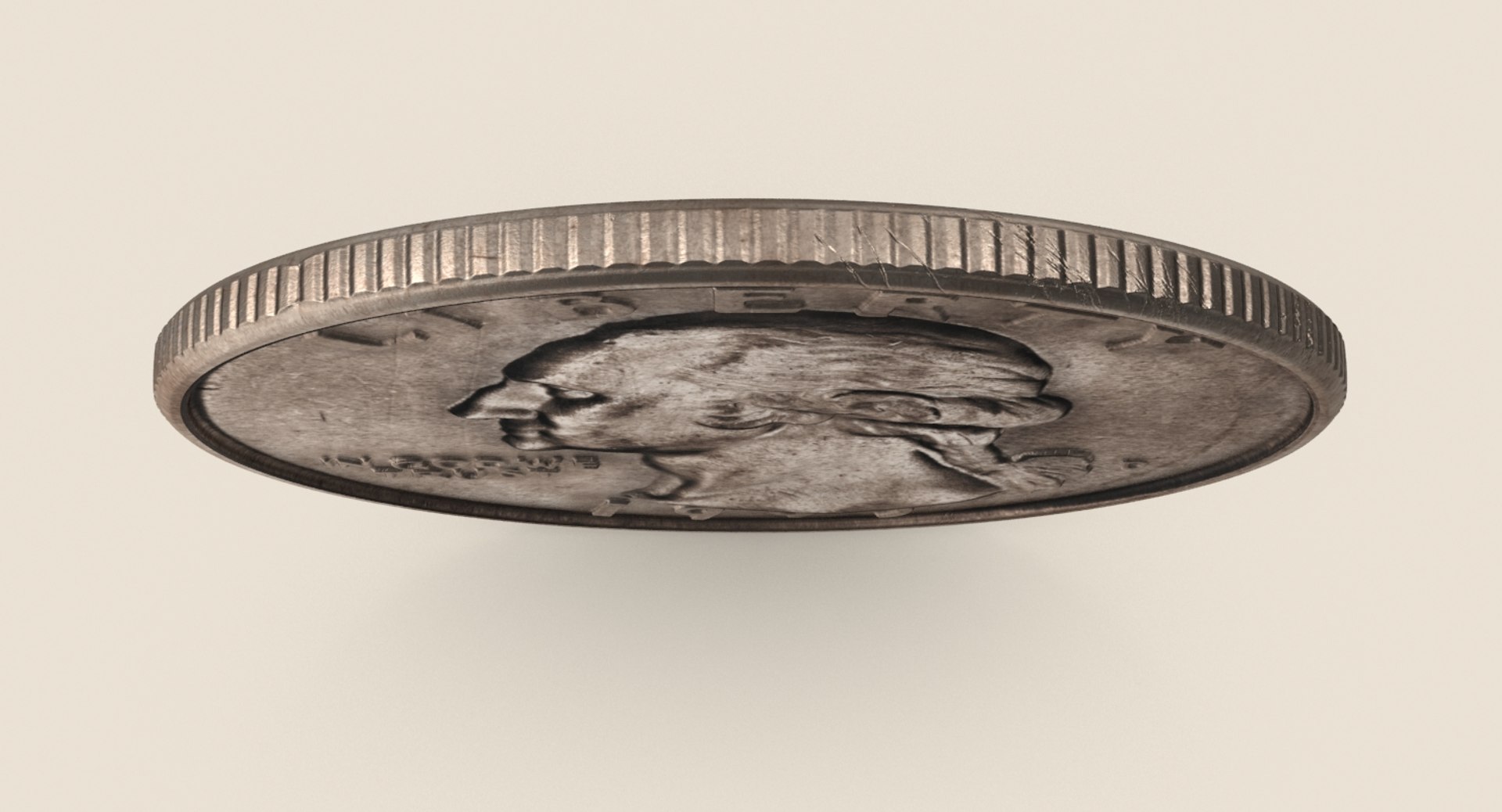 3d Quarter Vertice Model