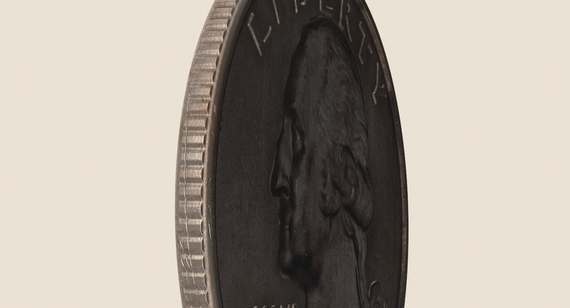 3d Quarter Vertice Model