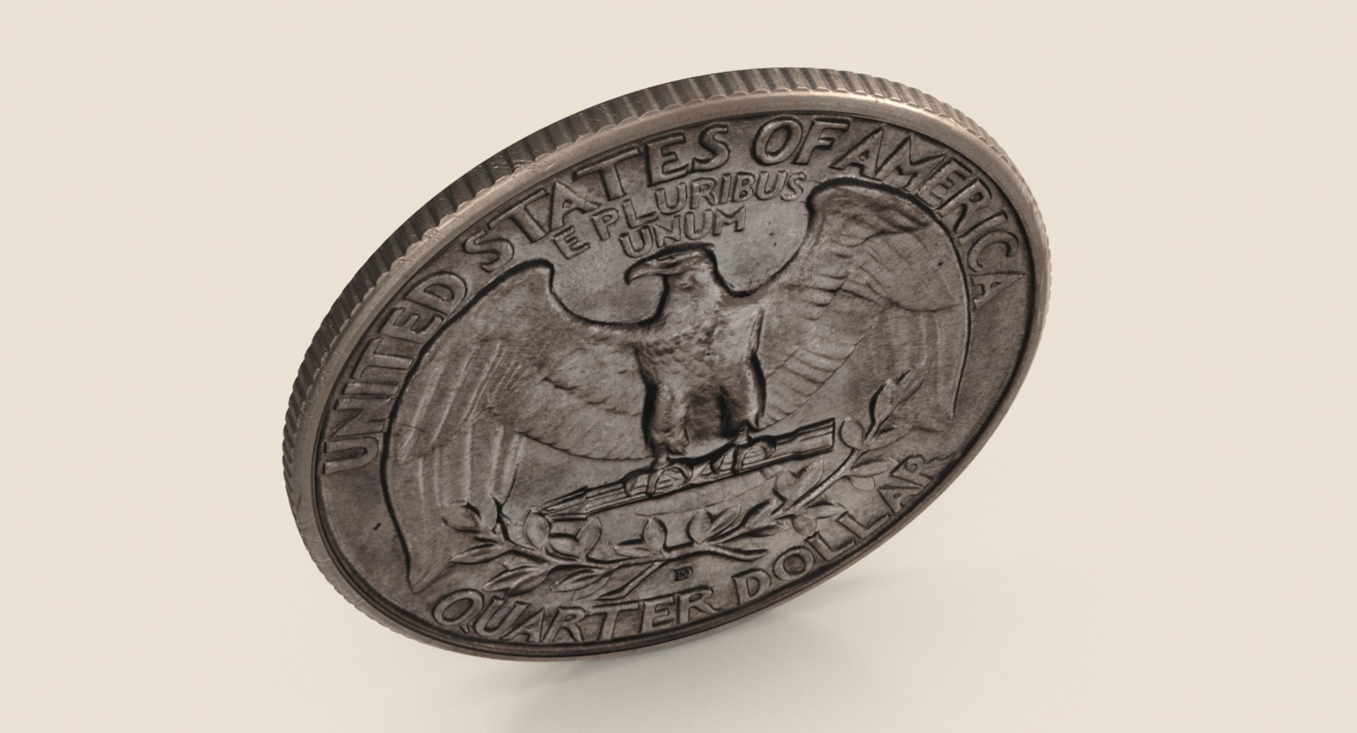 3d Quarter Vertice Model