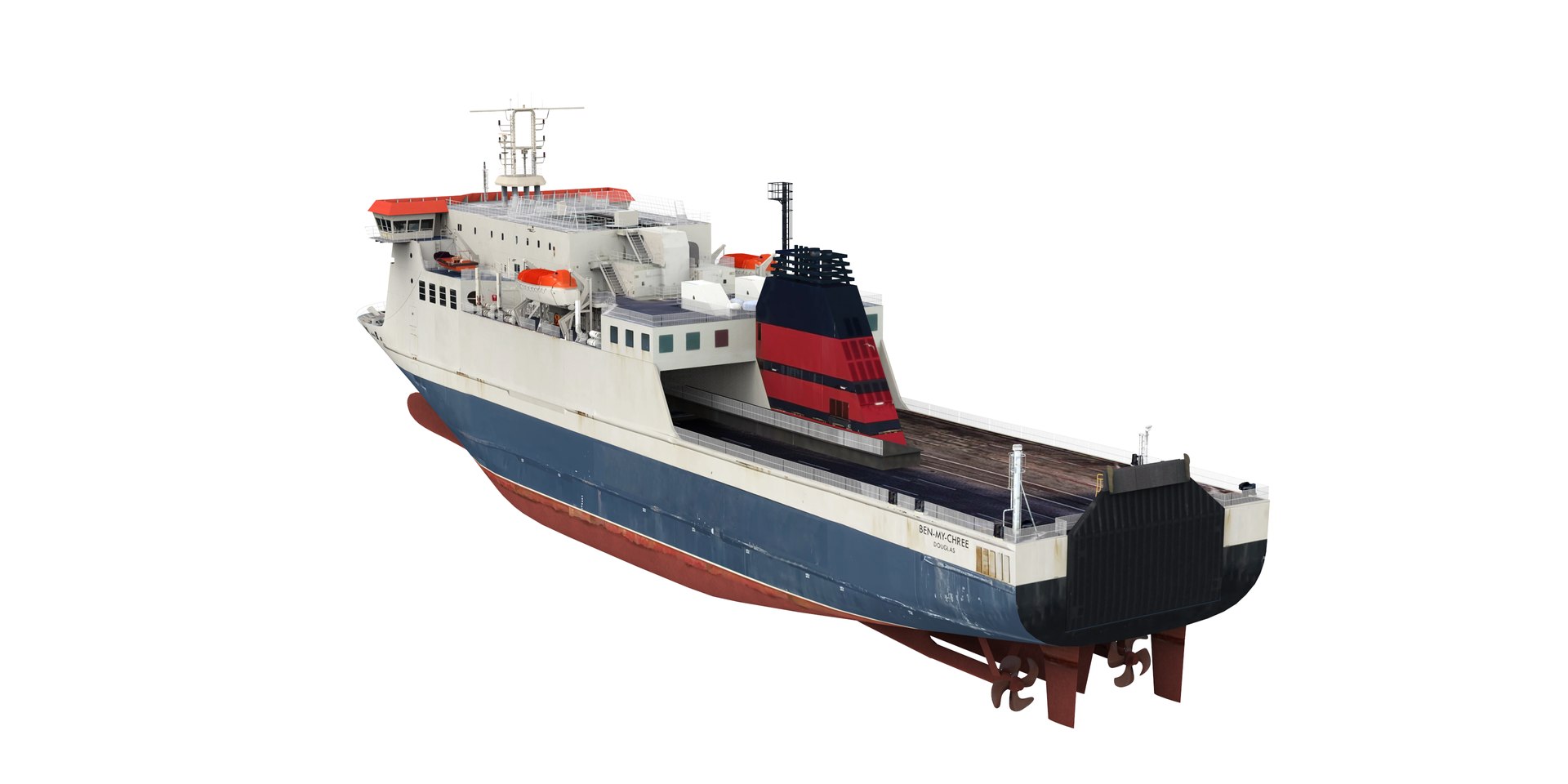 MS BEN-MY-CHREE 3D - TurboSquid 1993131