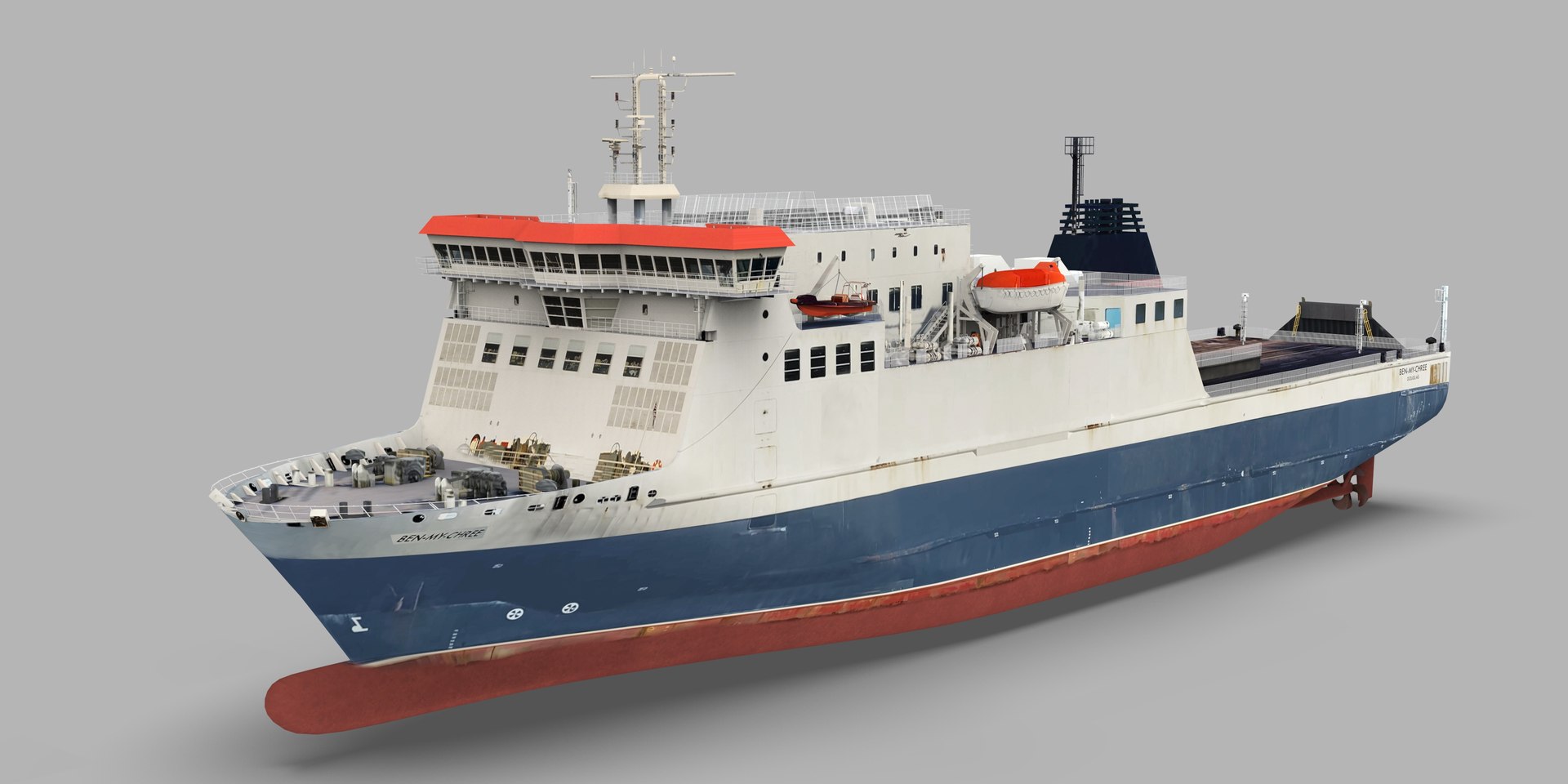 MS BEN-MY-CHREE 3D - TurboSquid 1993131