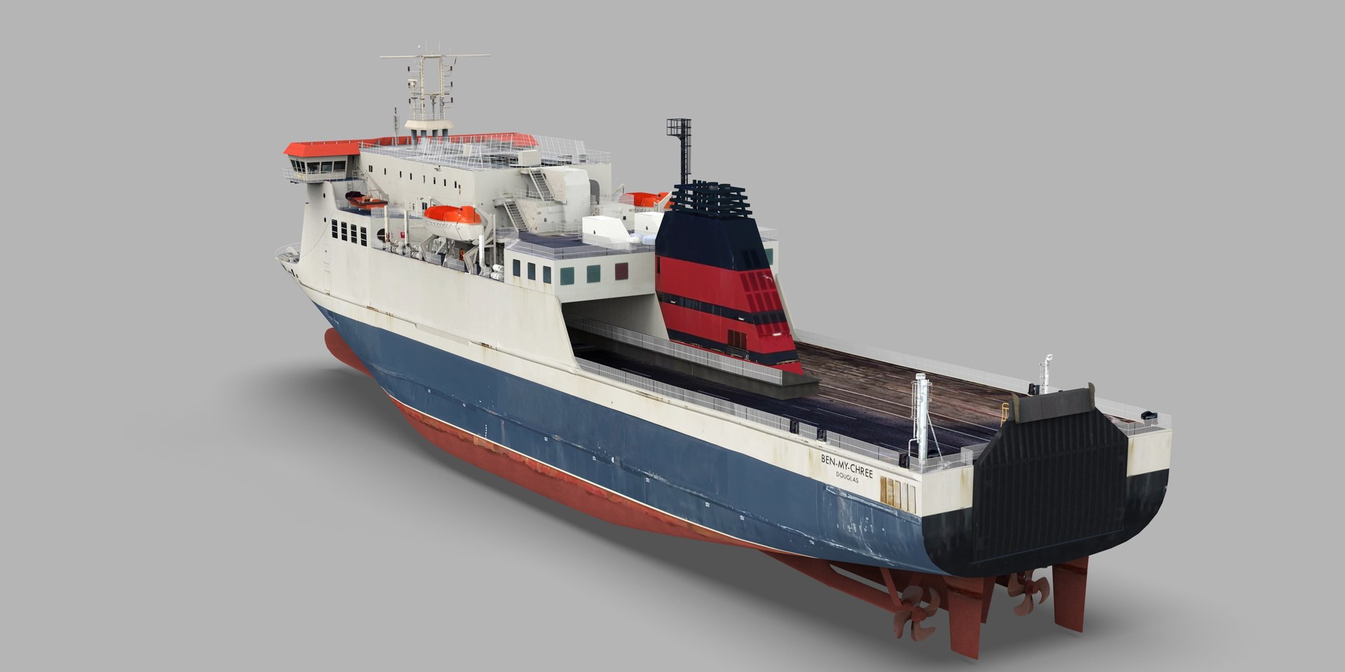 MS BEN-MY-CHREE 3D - TurboSquid 1993131