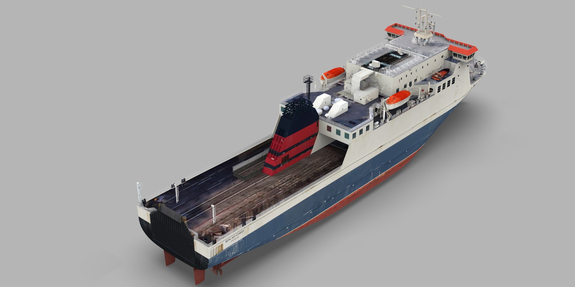 MS BEN-MY-CHREE 3D - TurboSquid 1993131