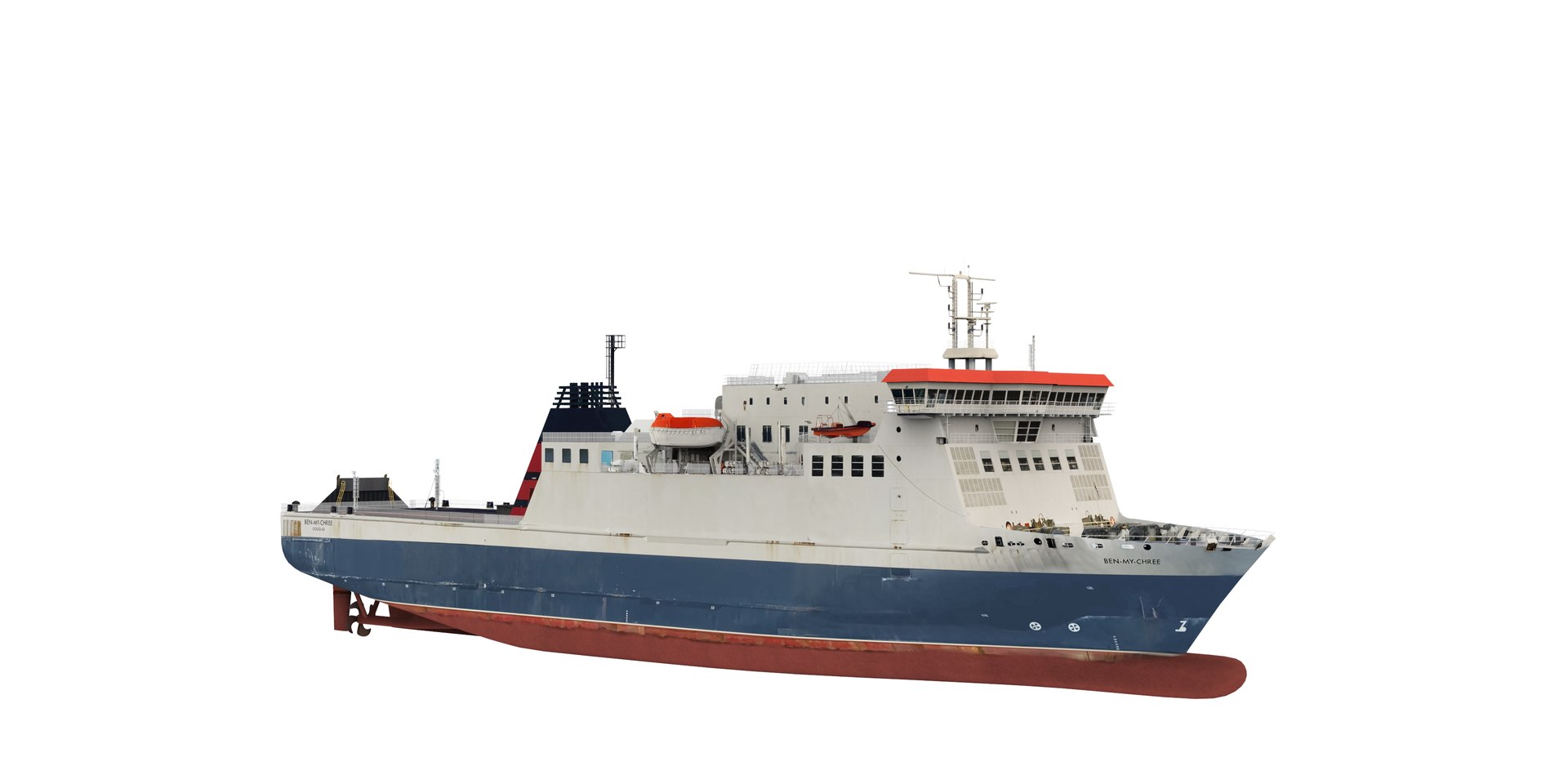 MS BEN-MY-CHREE 3D - TurboSquid 1993131