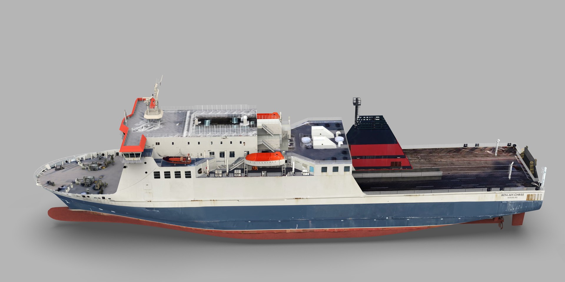 MS BEN-MY-CHREE 3D - TurboSquid 1993131