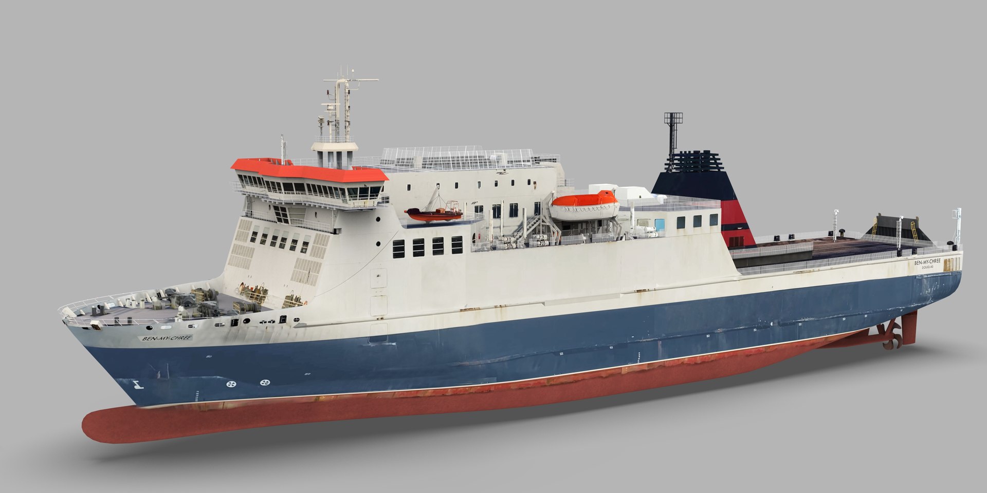 MS BEN-MY-CHREE 3D - TurboSquid 1993131