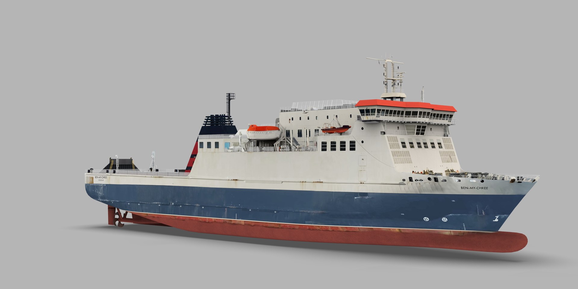 MS BEN-MY-CHREE 3D - TurboSquid 1993131