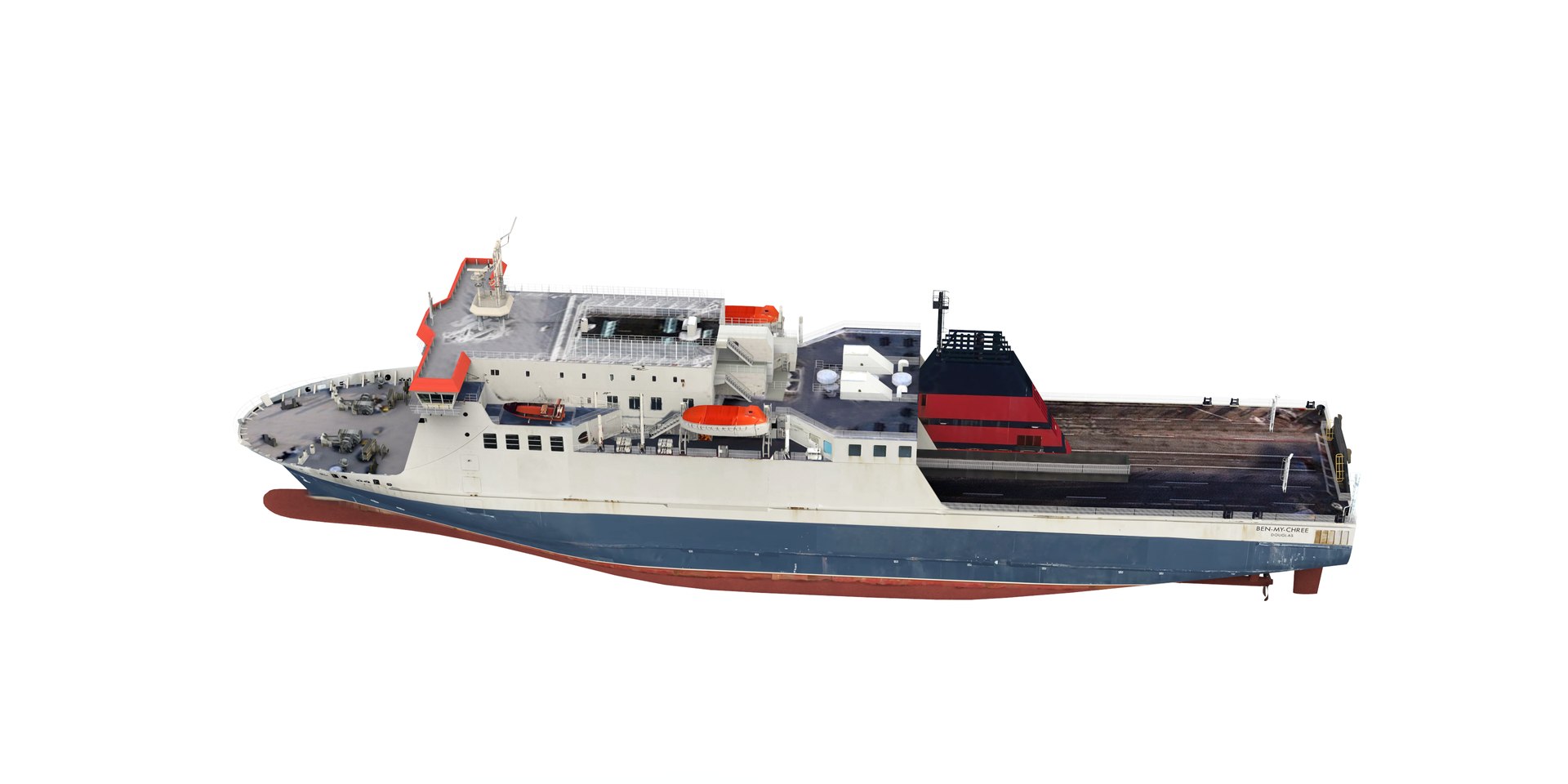 MS BEN-MY-CHREE 3D - TurboSquid 1993131
