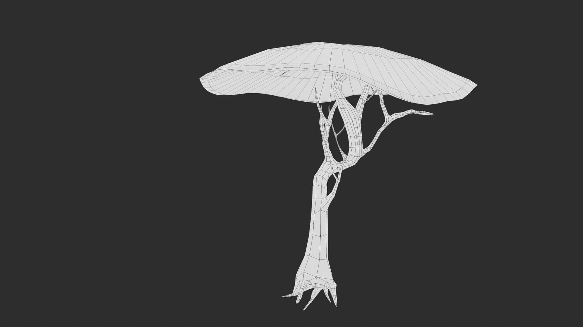 Alien Vegetation - Mushroom Tree 01 PBR 3D Model - TurboSquid 1998068