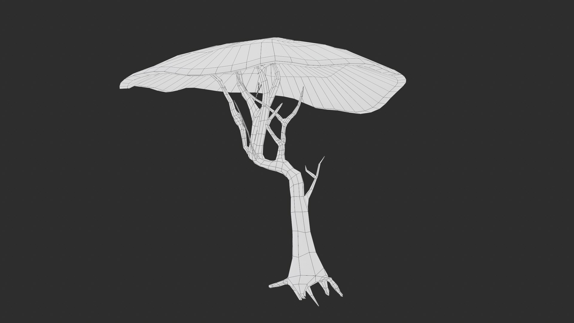 Alien Vegetation - Mushroom Tree 01 PBR 3D Model - TurboSquid 1998068