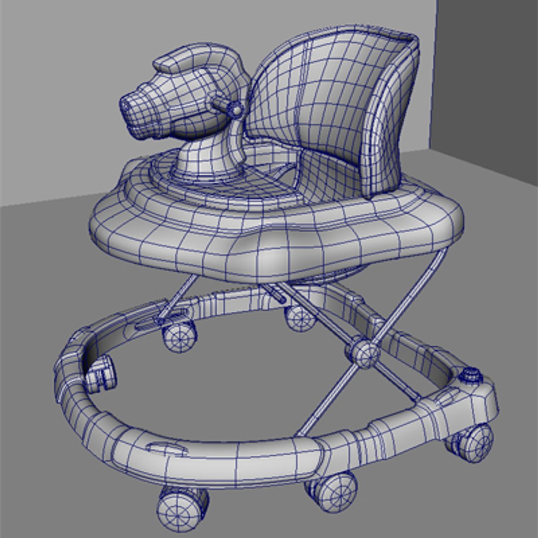Baby Walker 3d Max