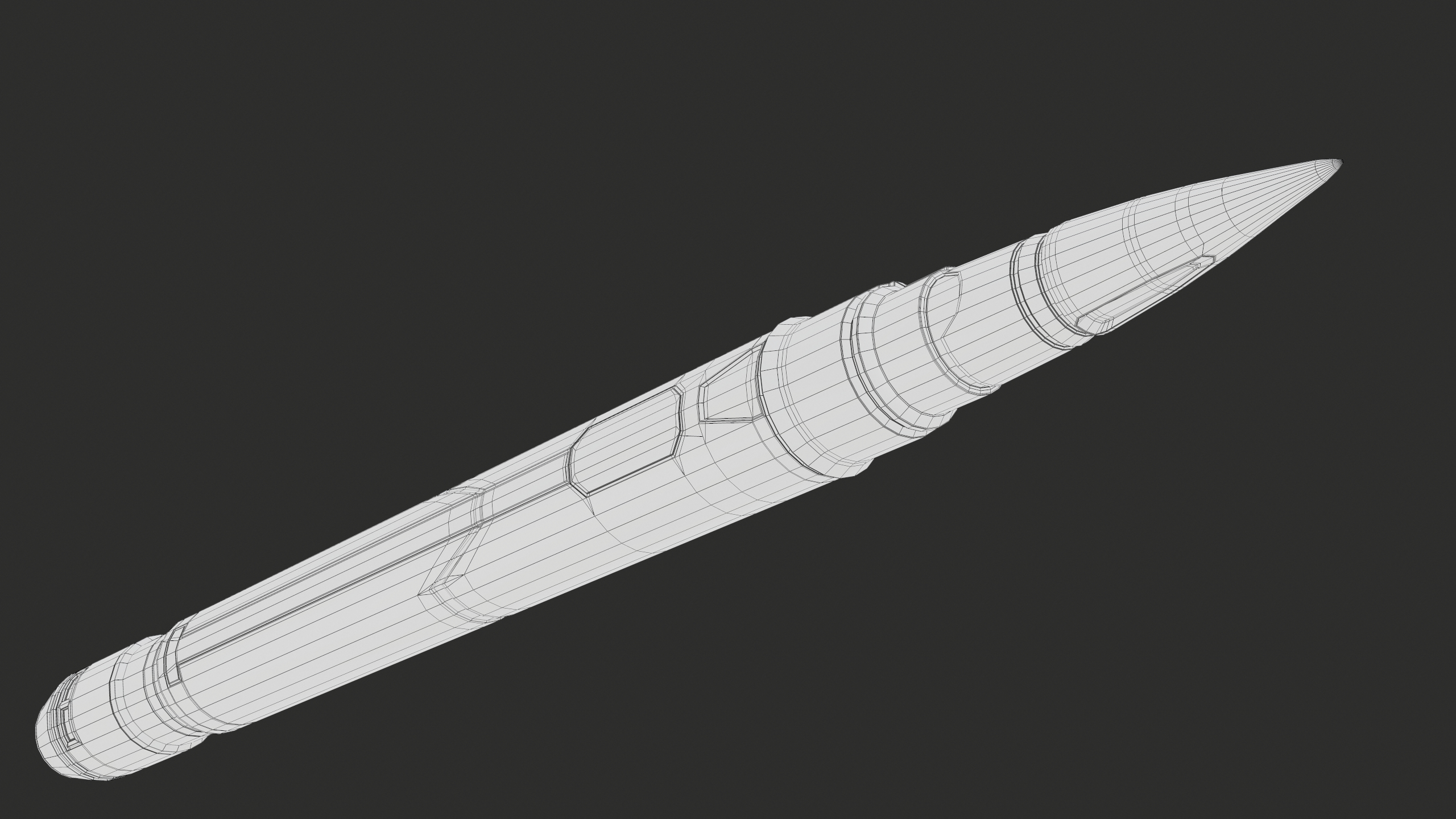 Science-Fiction-Rakete 03 3D-Modell - TurboSquid 1816141
