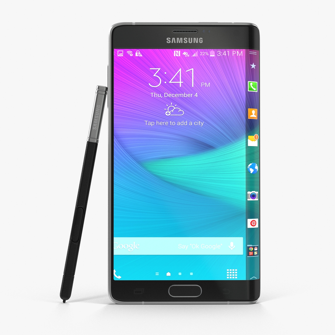 Samsung Galaxy Note Edge 3d Model