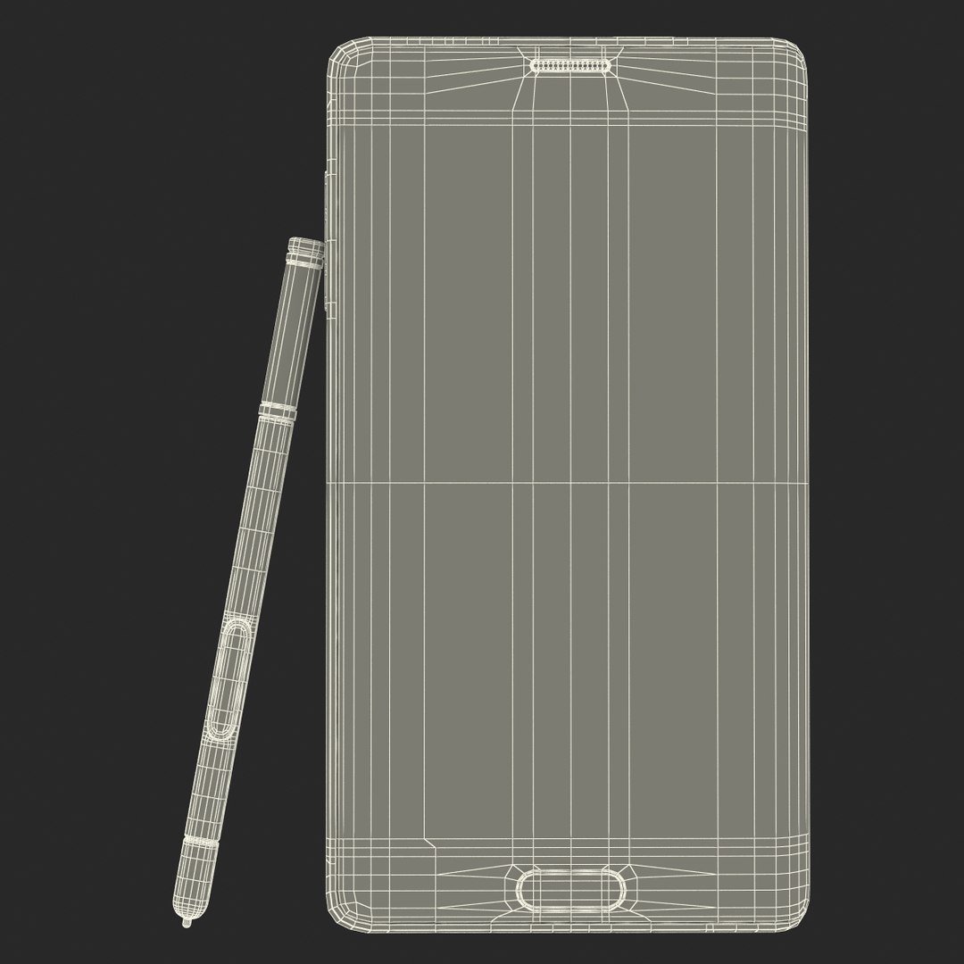 Samsung Galaxy Note Edge 3d Model