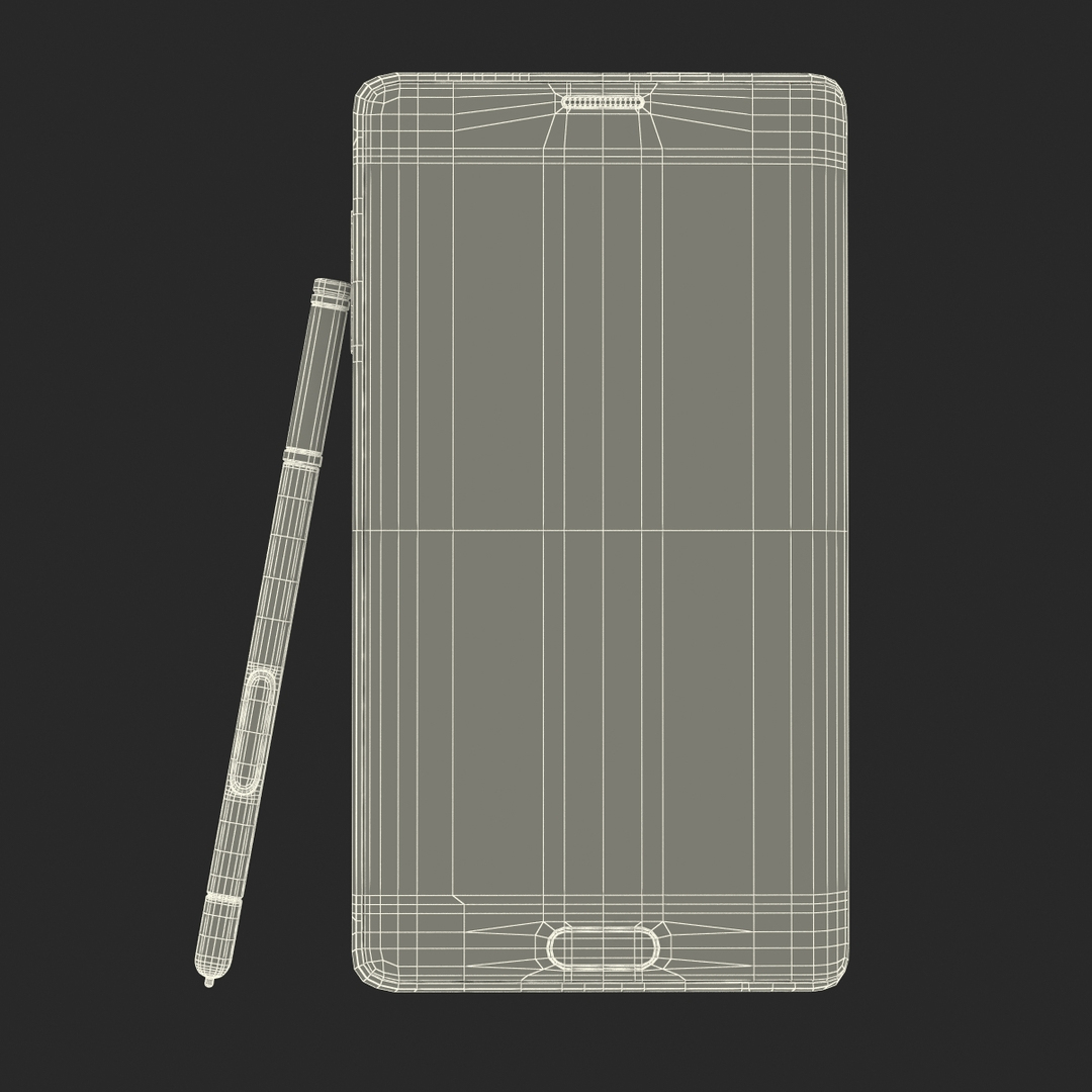 Samsung Galaxy Note Edge 3d Model