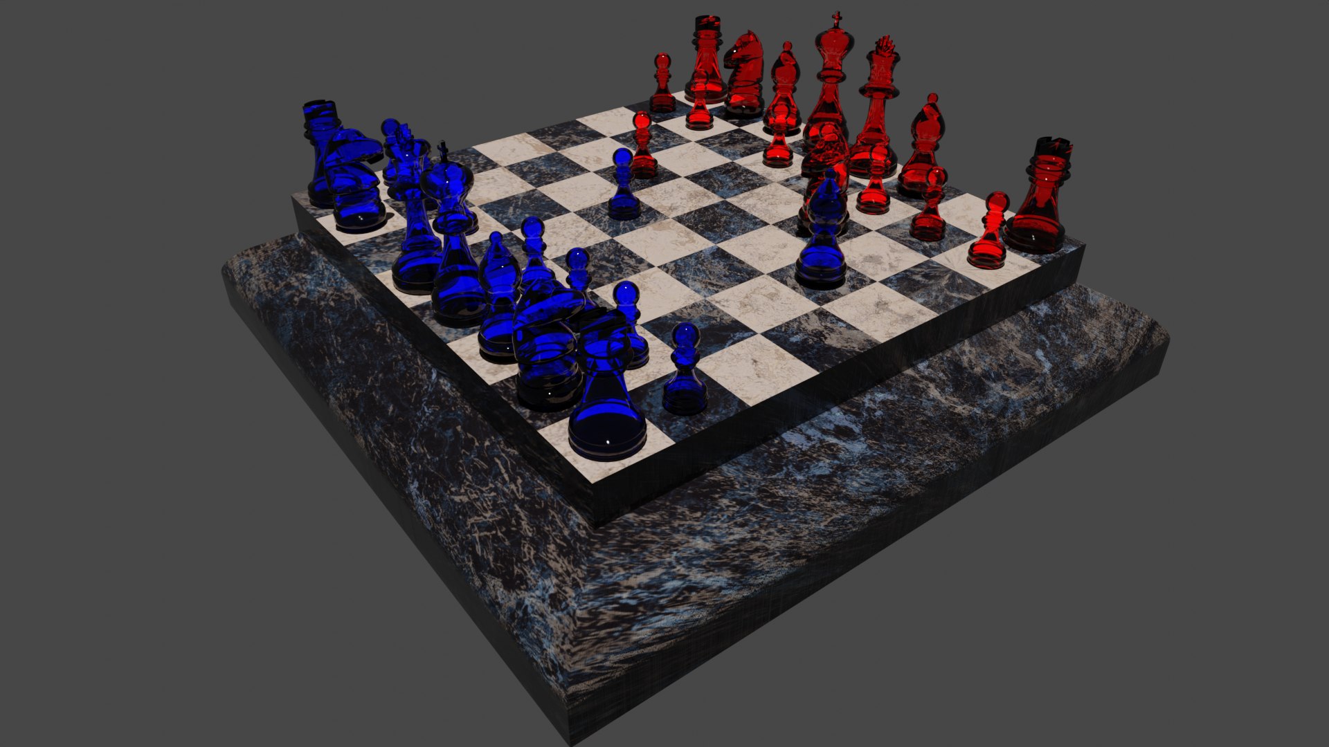 3D Ajedrez - TurboSquid 1705406
