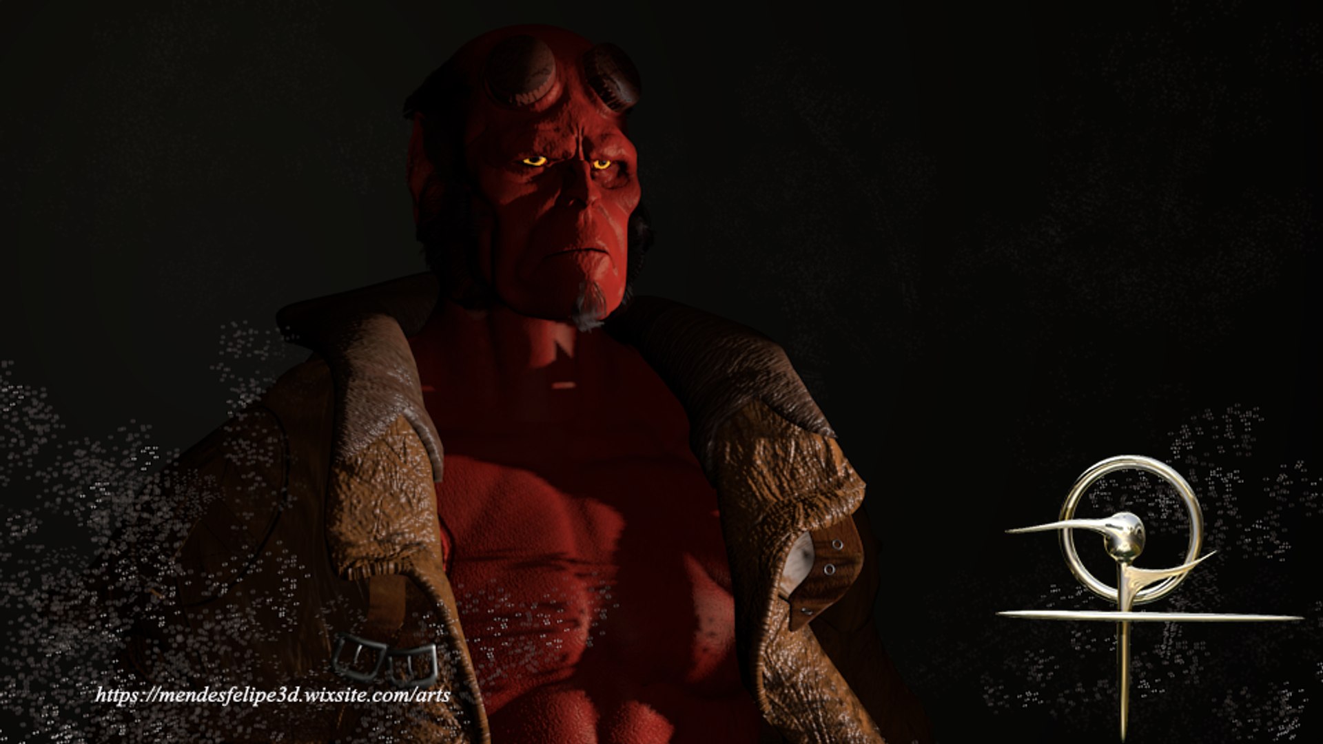 3D Hellboy Body - TurboSquid 1271137