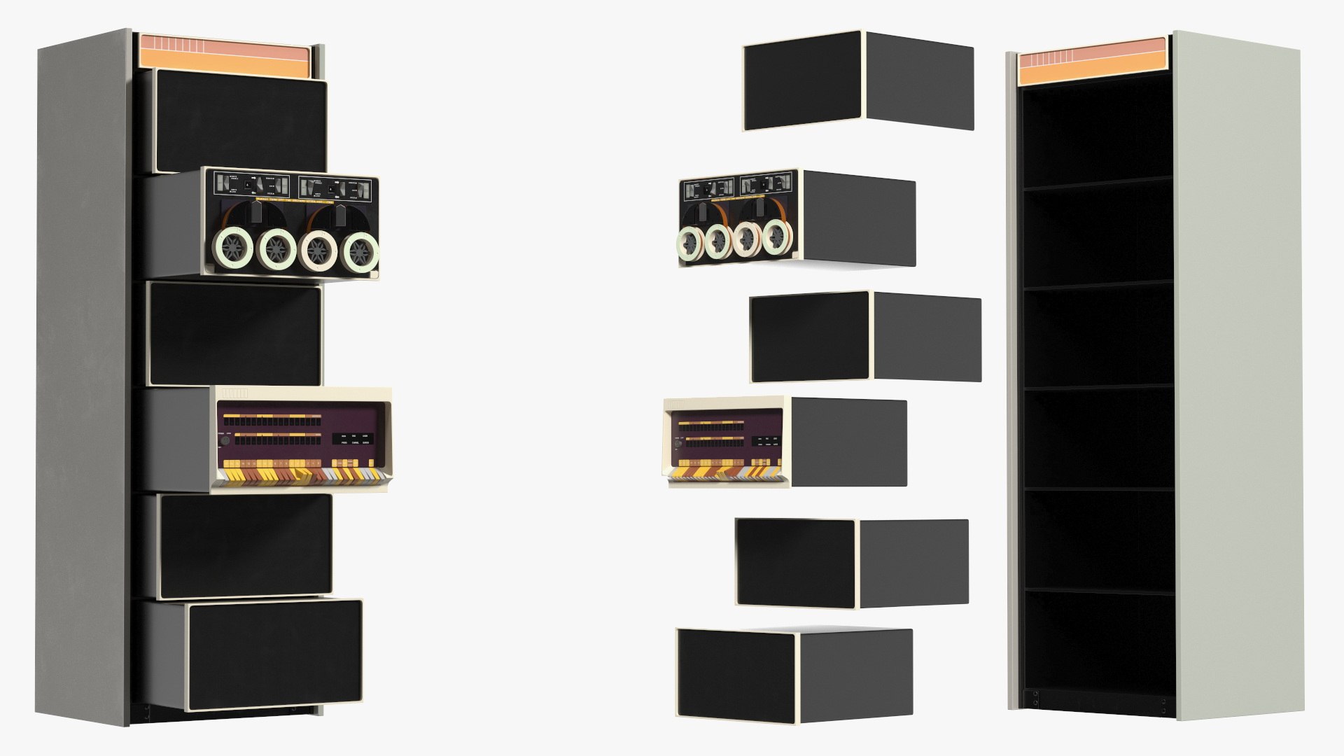 3D Vintage Retro Mini Computer - TurboSquid 2273070