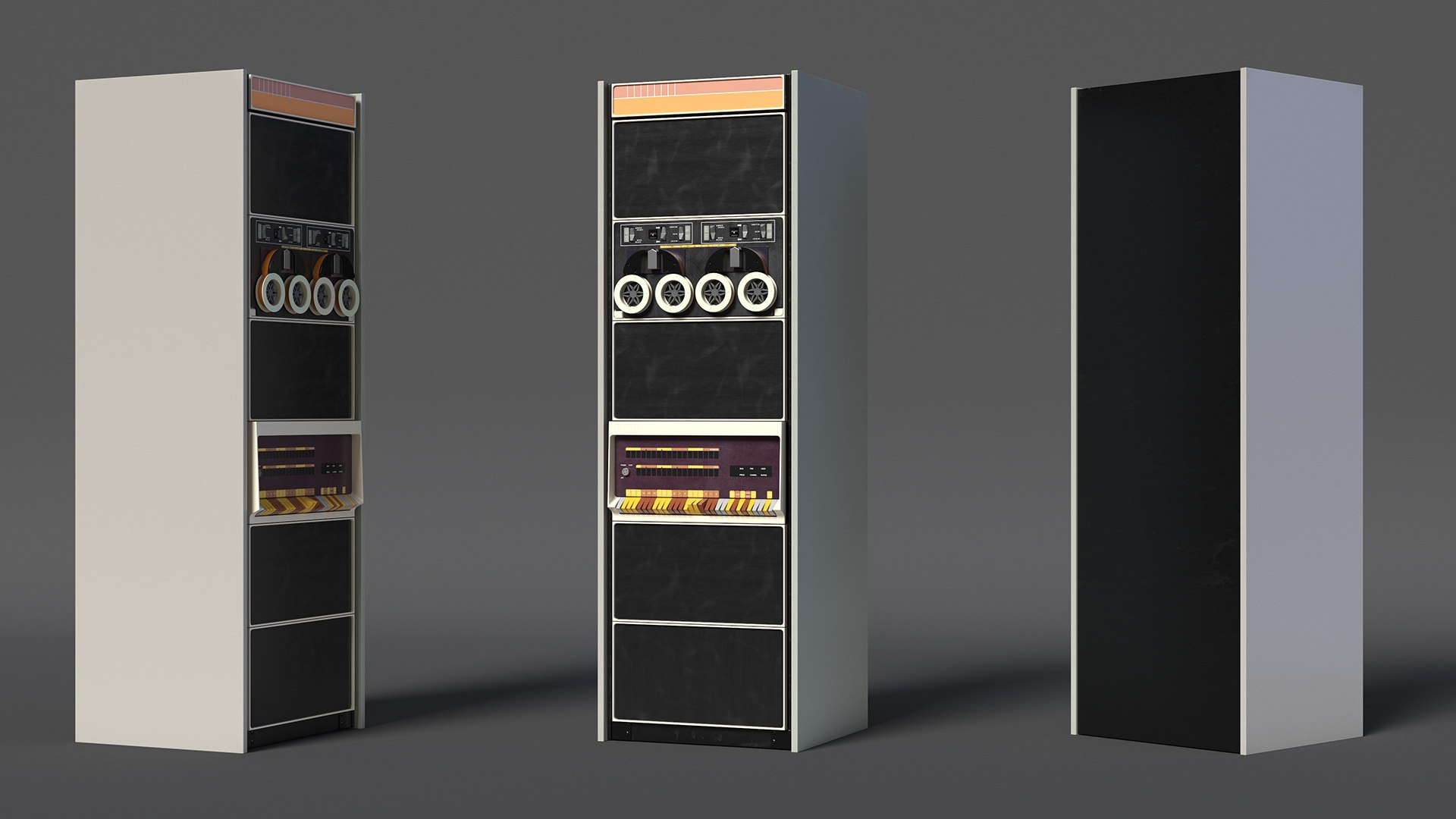 3D Vintage Retro Mini Computer - TurboSquid 2273070