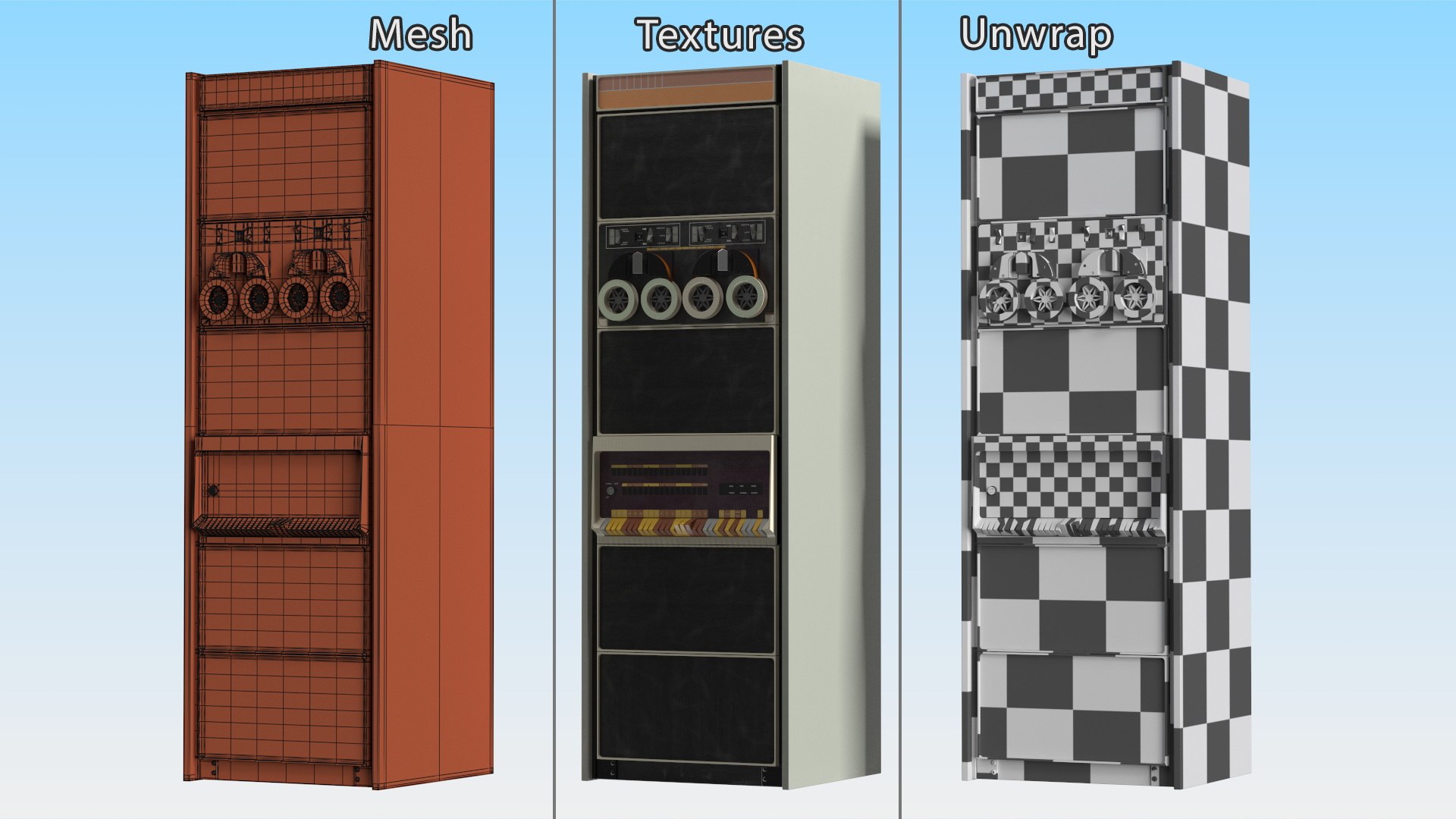 3D Vintage Retro Mini Computer - TurboSquid 2273070