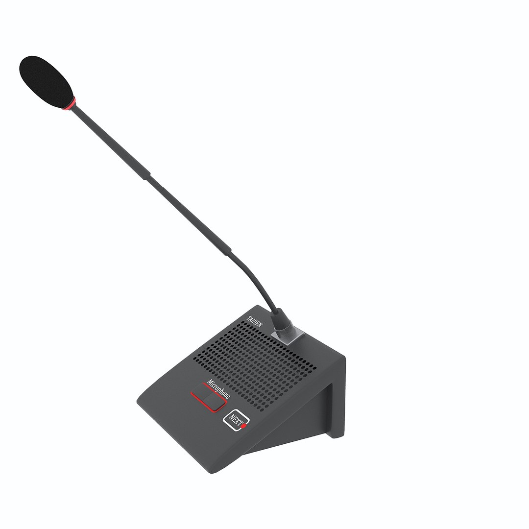 Conference System Microphone 3D Model - TurboSquid 2047762