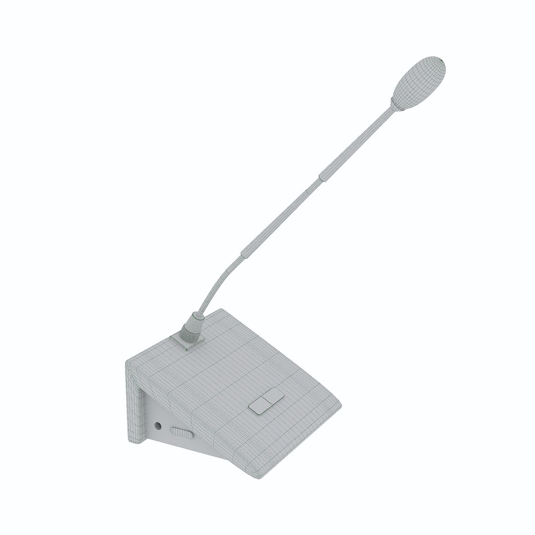Conference System Microphone 3D Model - TurboSquid 2047762
