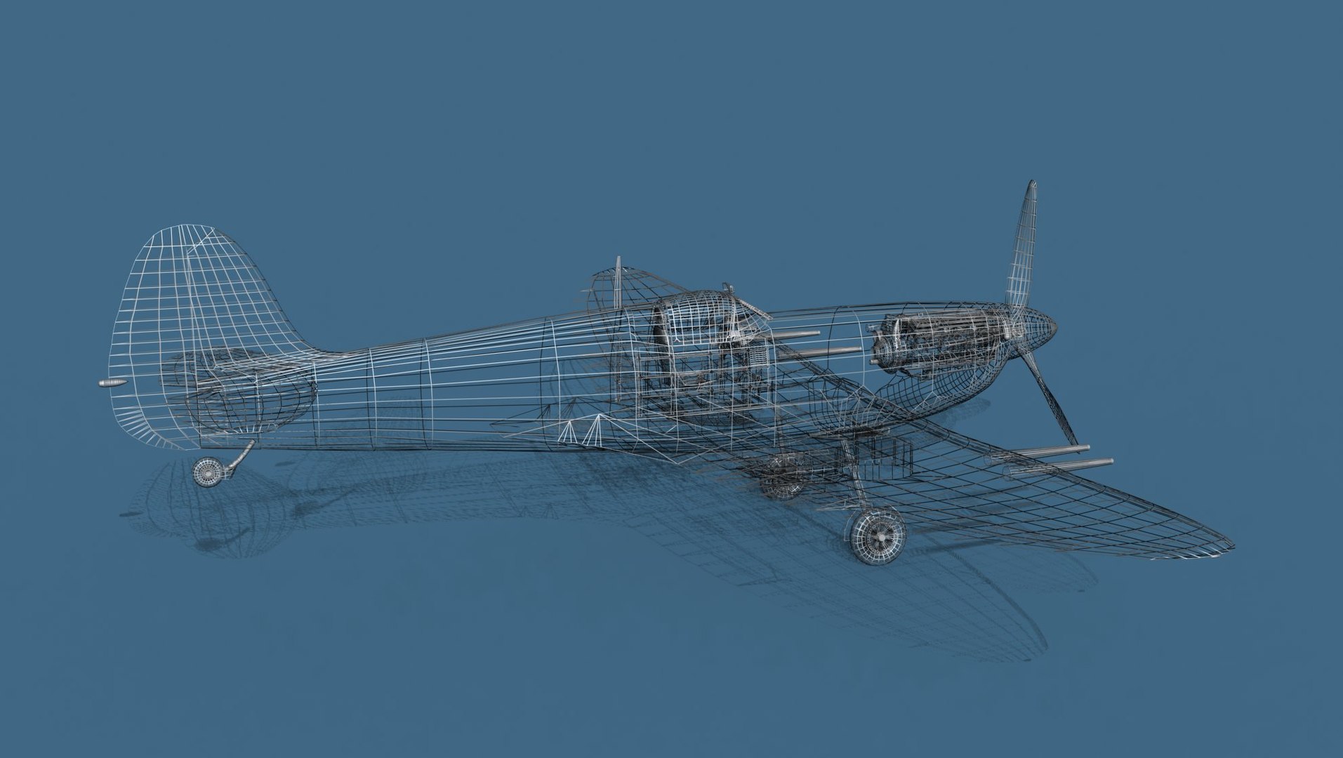 Supermarine Spitfire MkVI V04 3D Model - TurboSquid 1925153