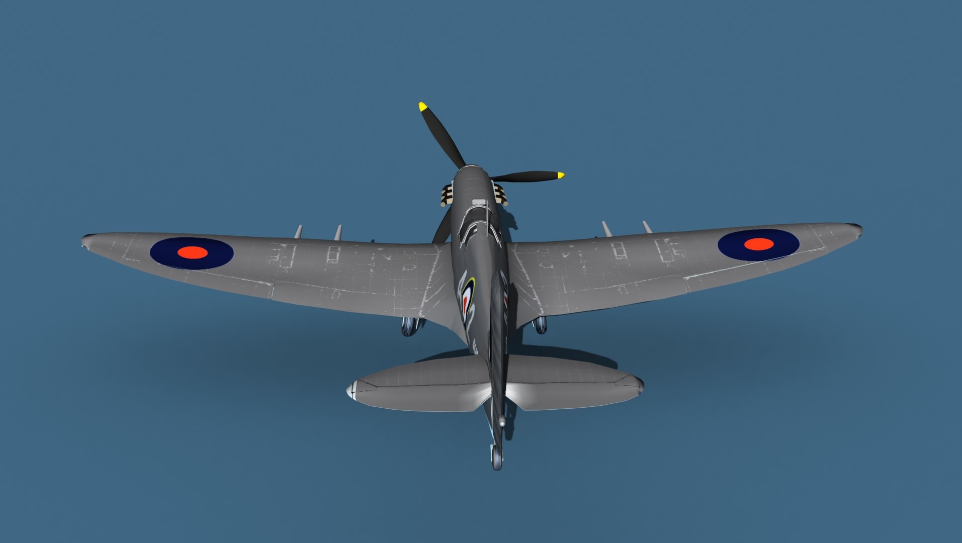 Supermarine Spitfire MkVI V04 3D Model - TurboSquid 1925153
