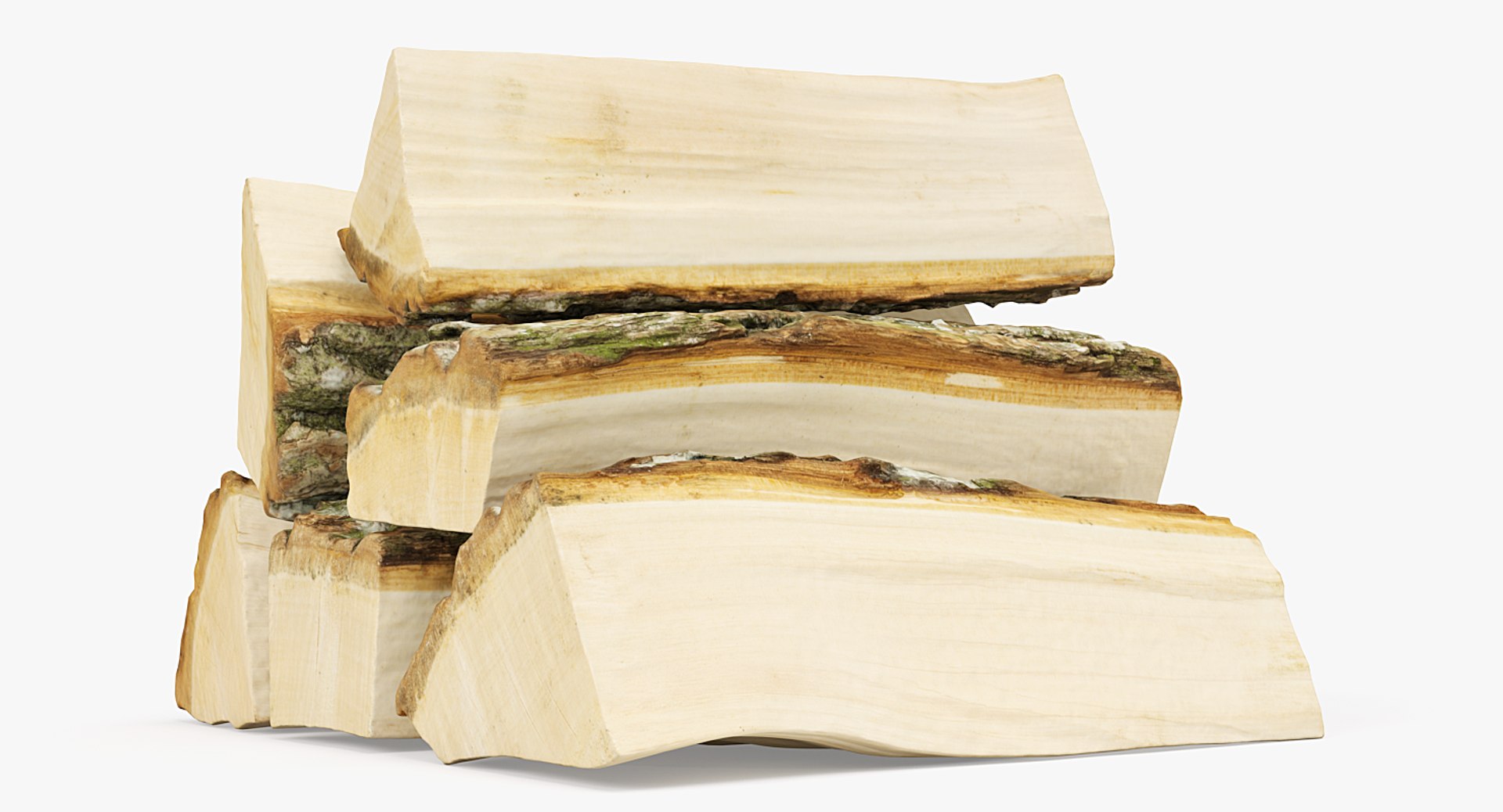 3D Model Realistic Wood Firewood - TurboSquid 1150907