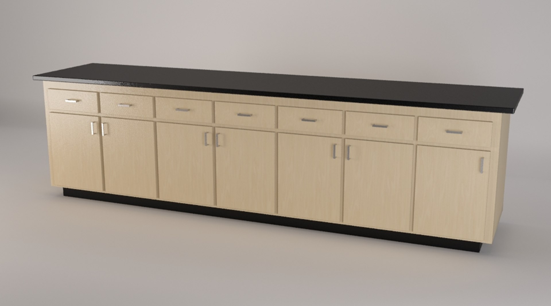 3d model counter medical chemical