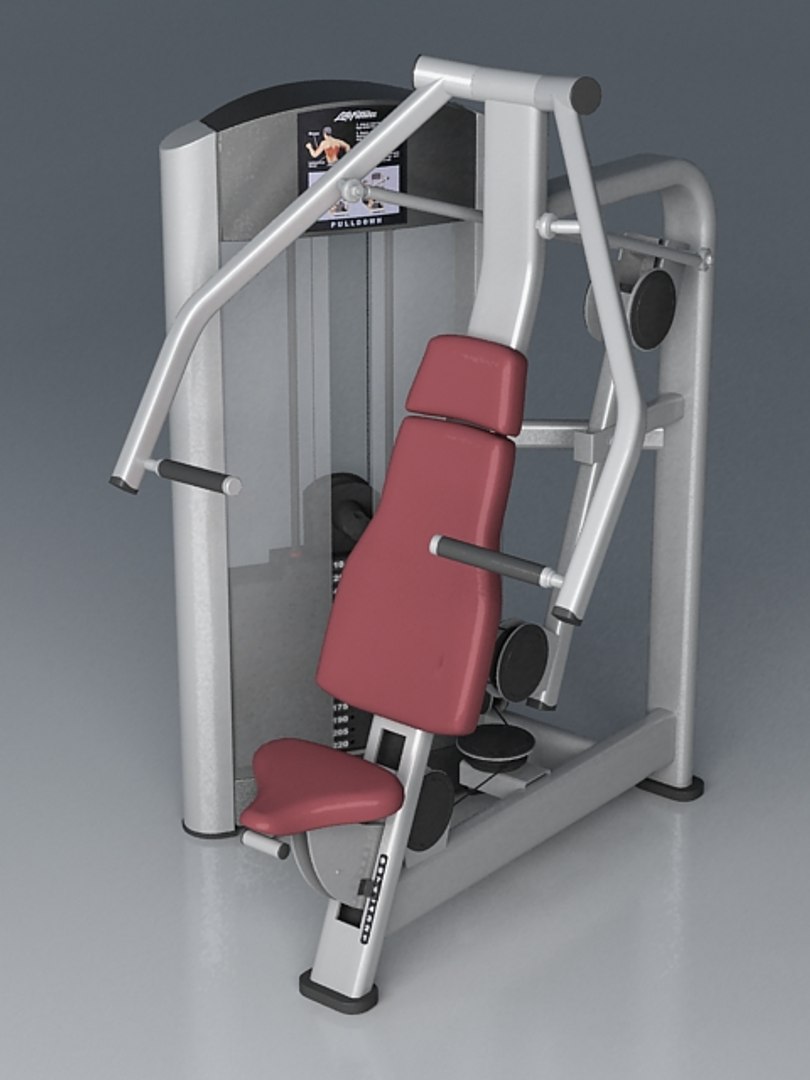 3ds Max Fitness Equipment