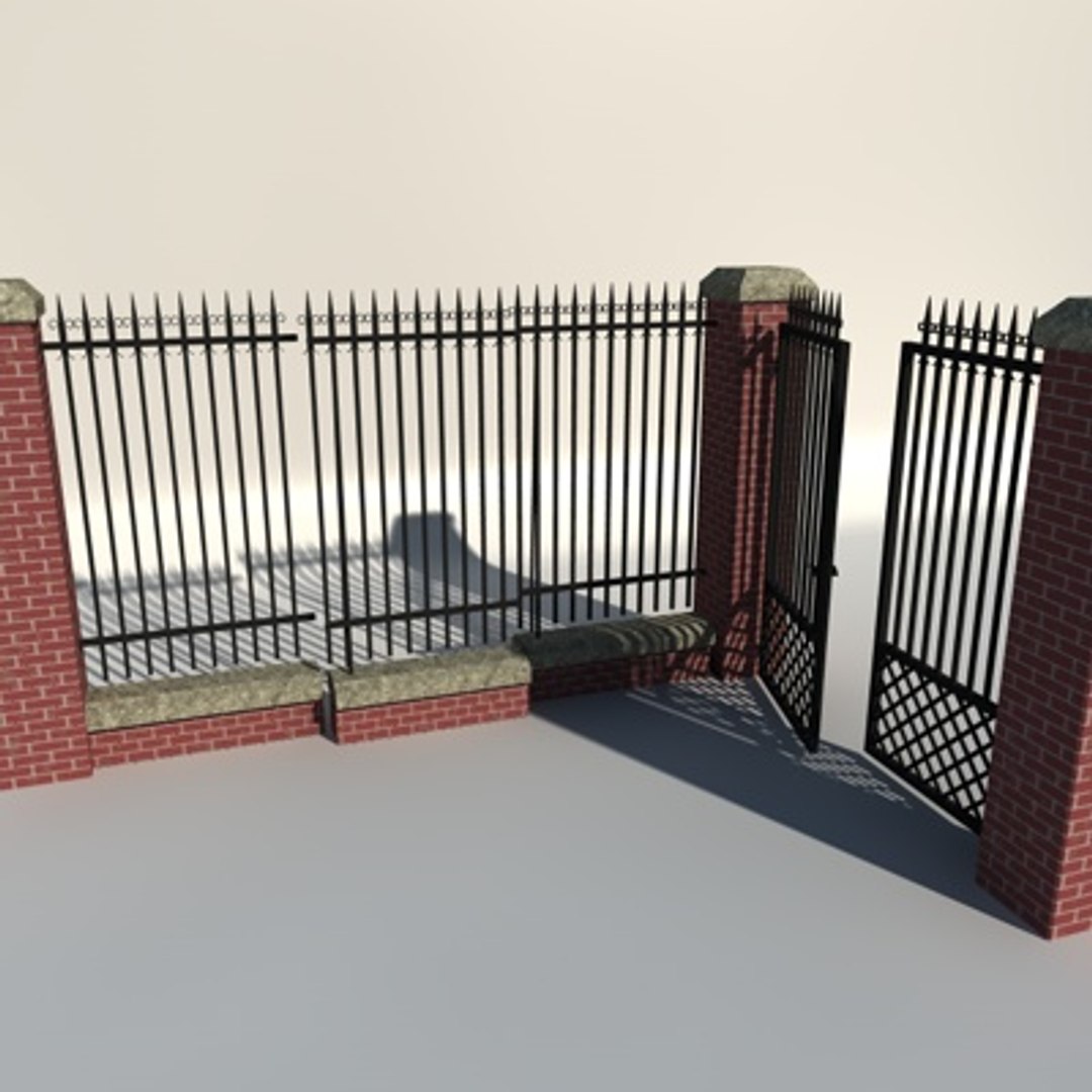 Fence Iron 3d C4d