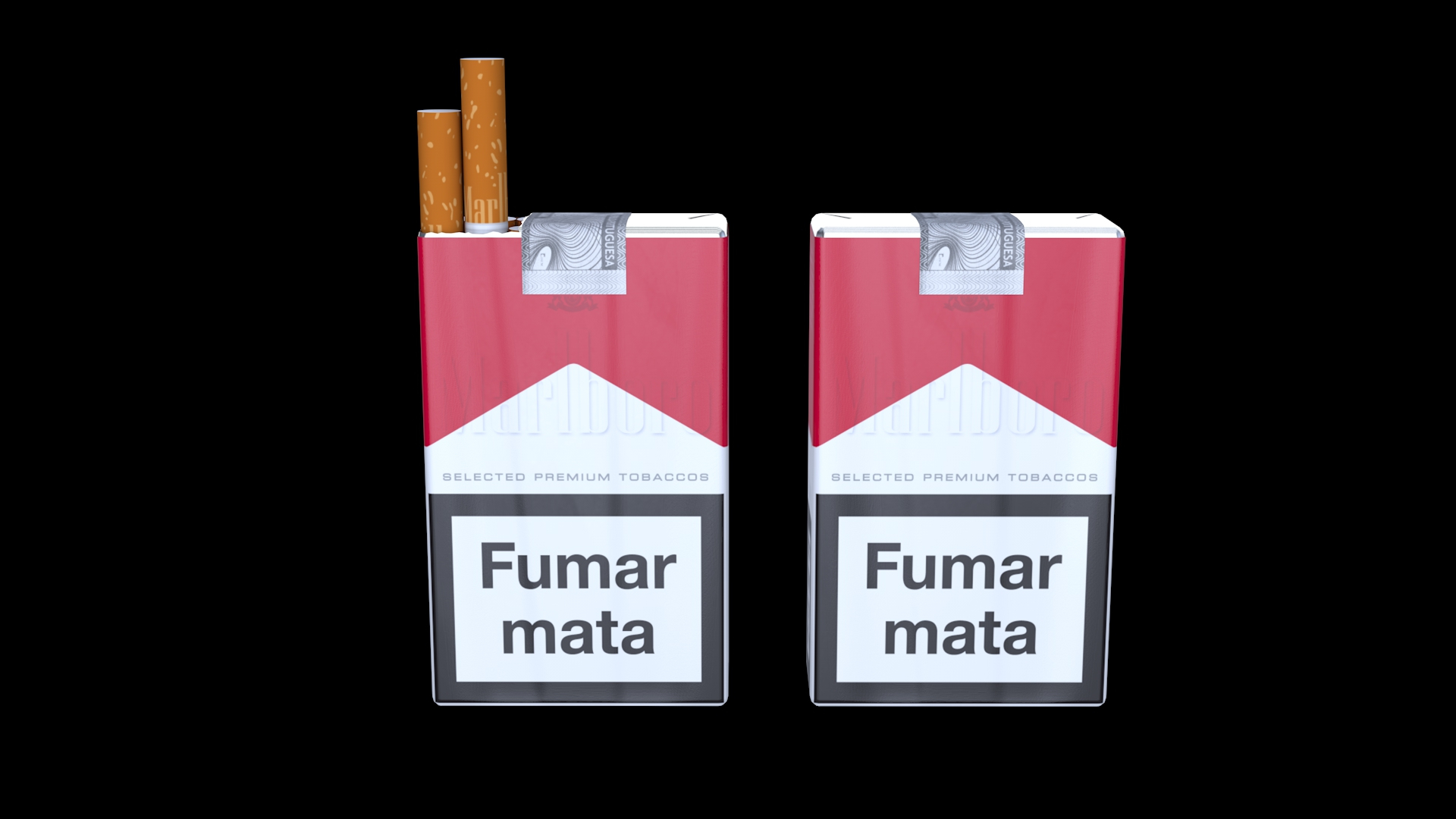 Cigarette Soft Pack 3D Model - TurboSquid 1903163