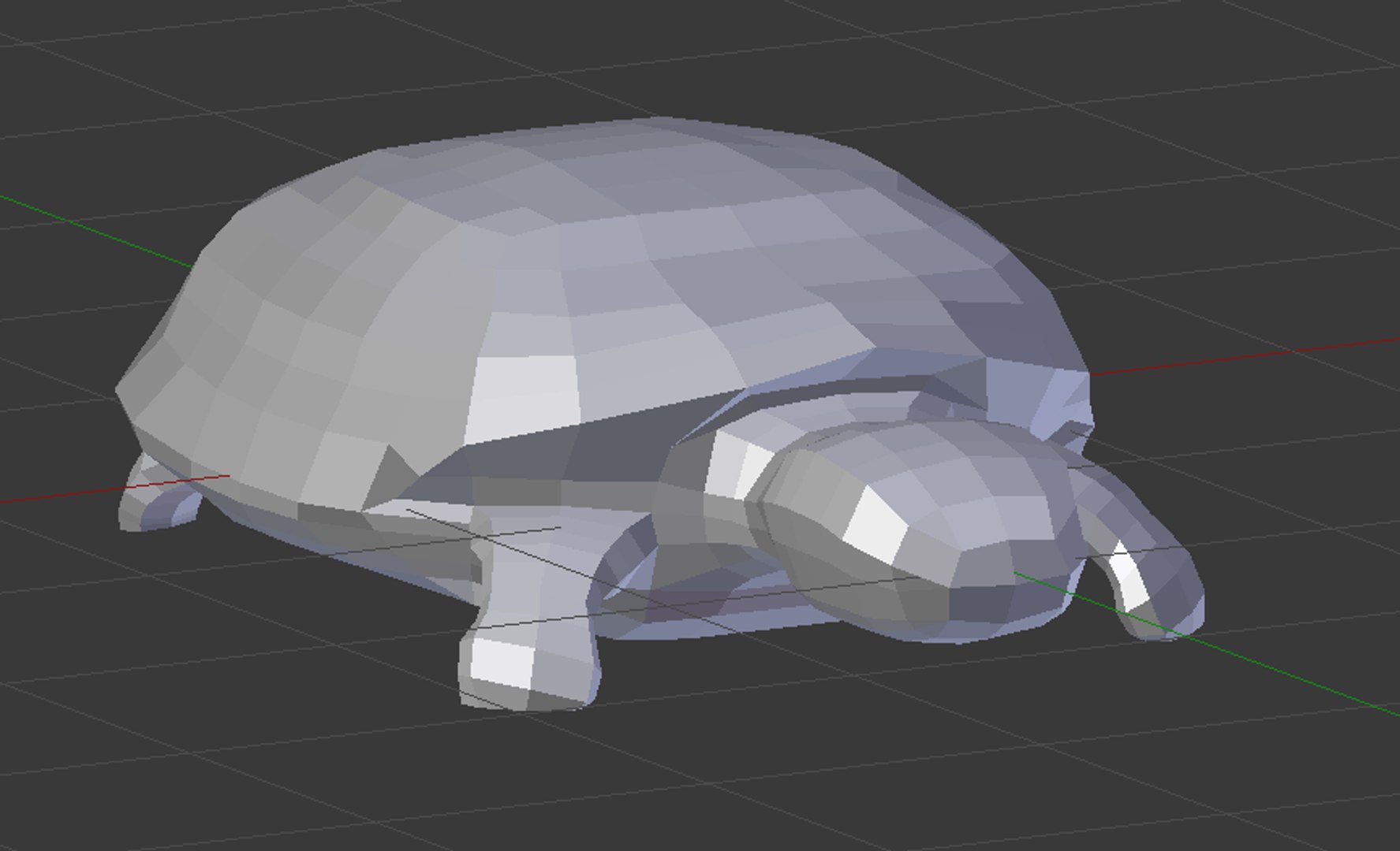 Turtle 3d Model
