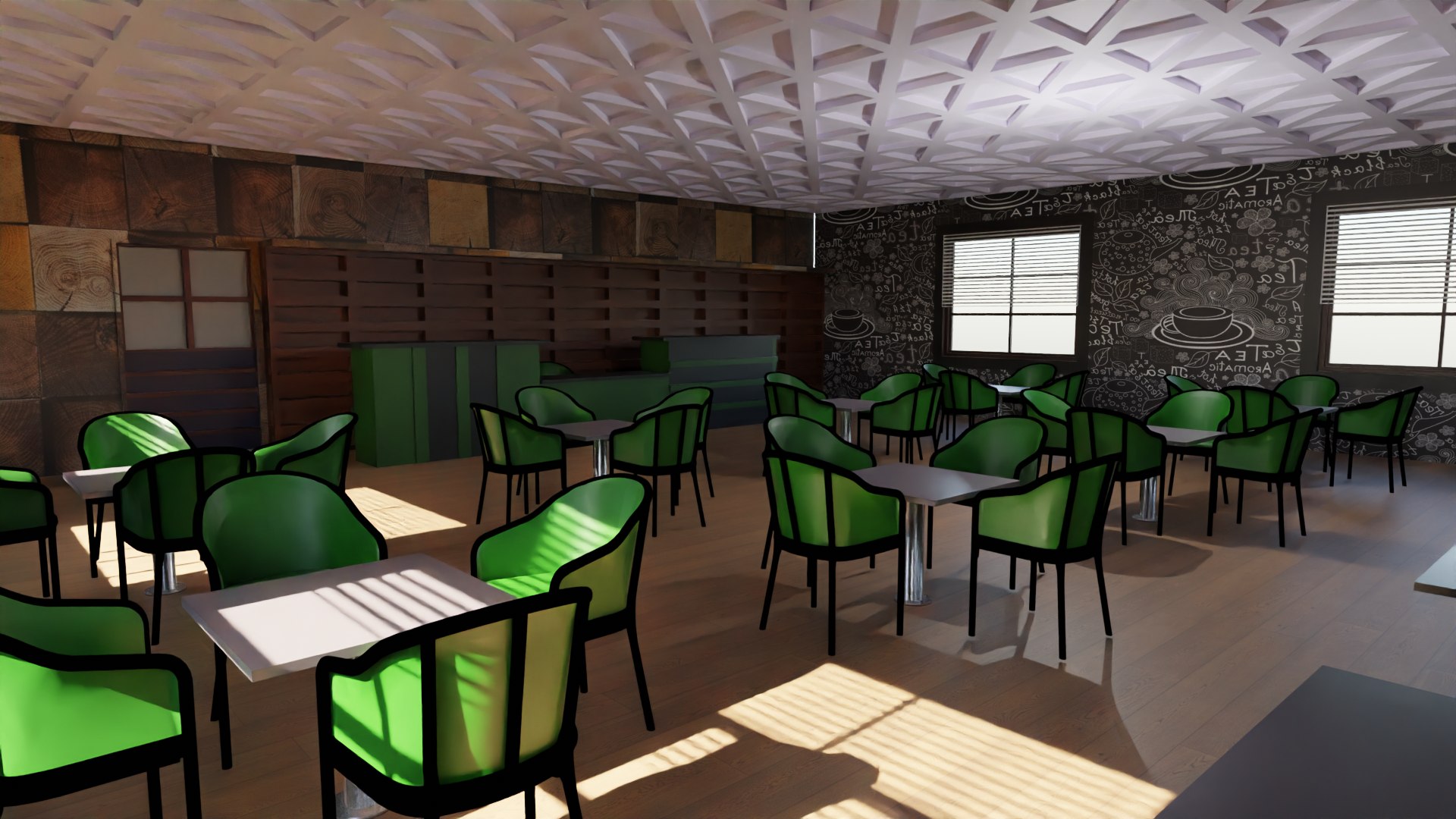 Coffee Shop Model - TurboSquid 2159534