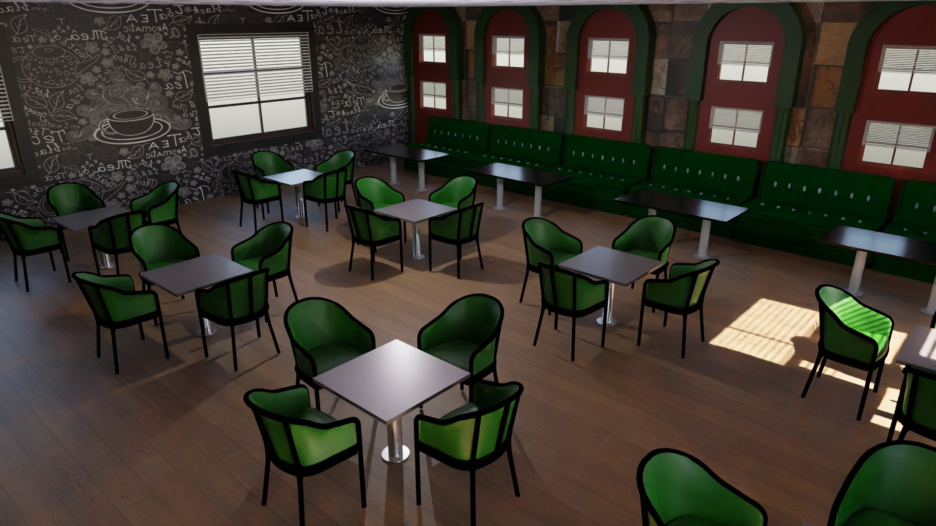 Coffee Shop Model - TurboSquid 2159534