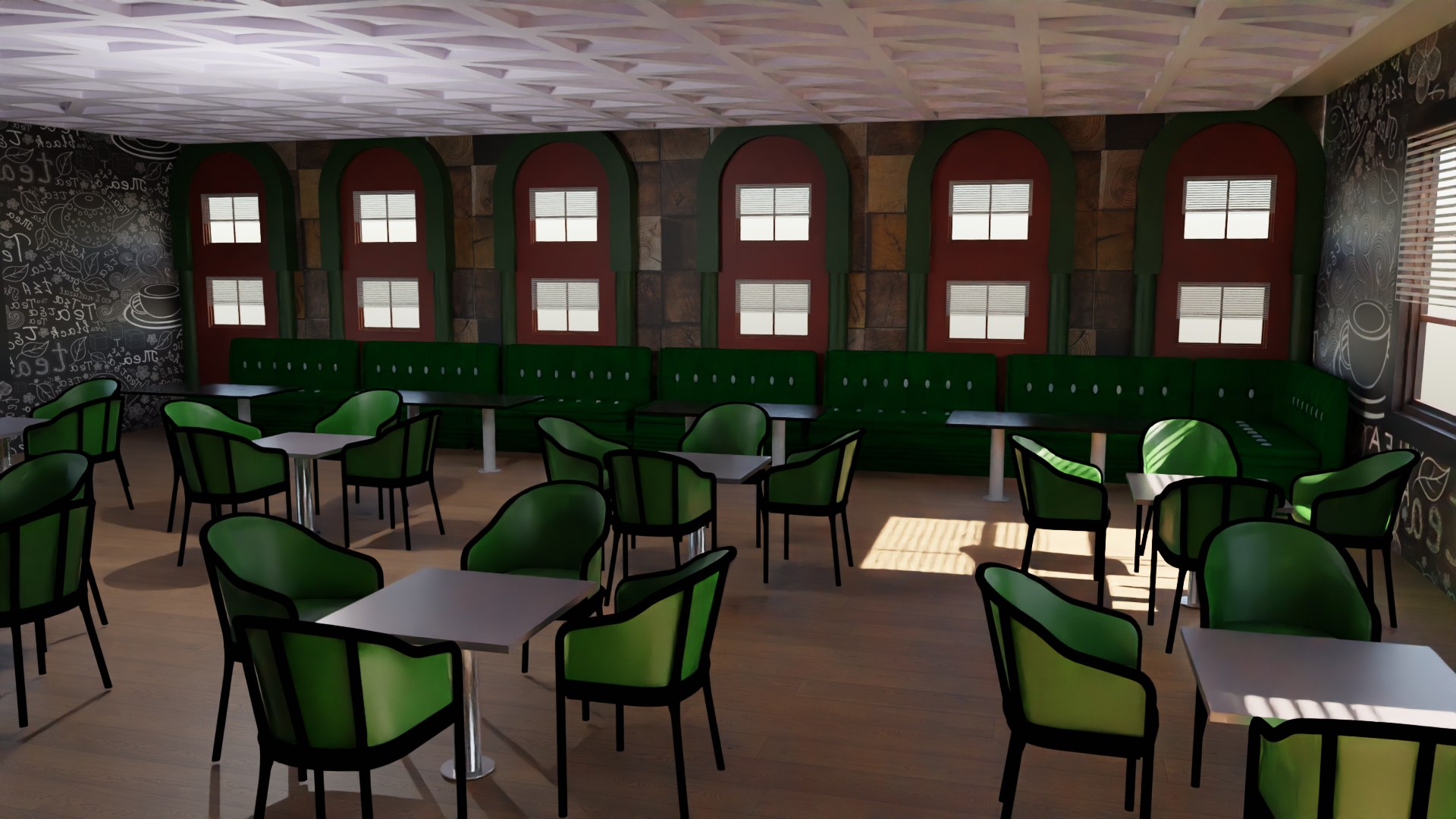 Coffee Shop Model - TurboSquid 2159534