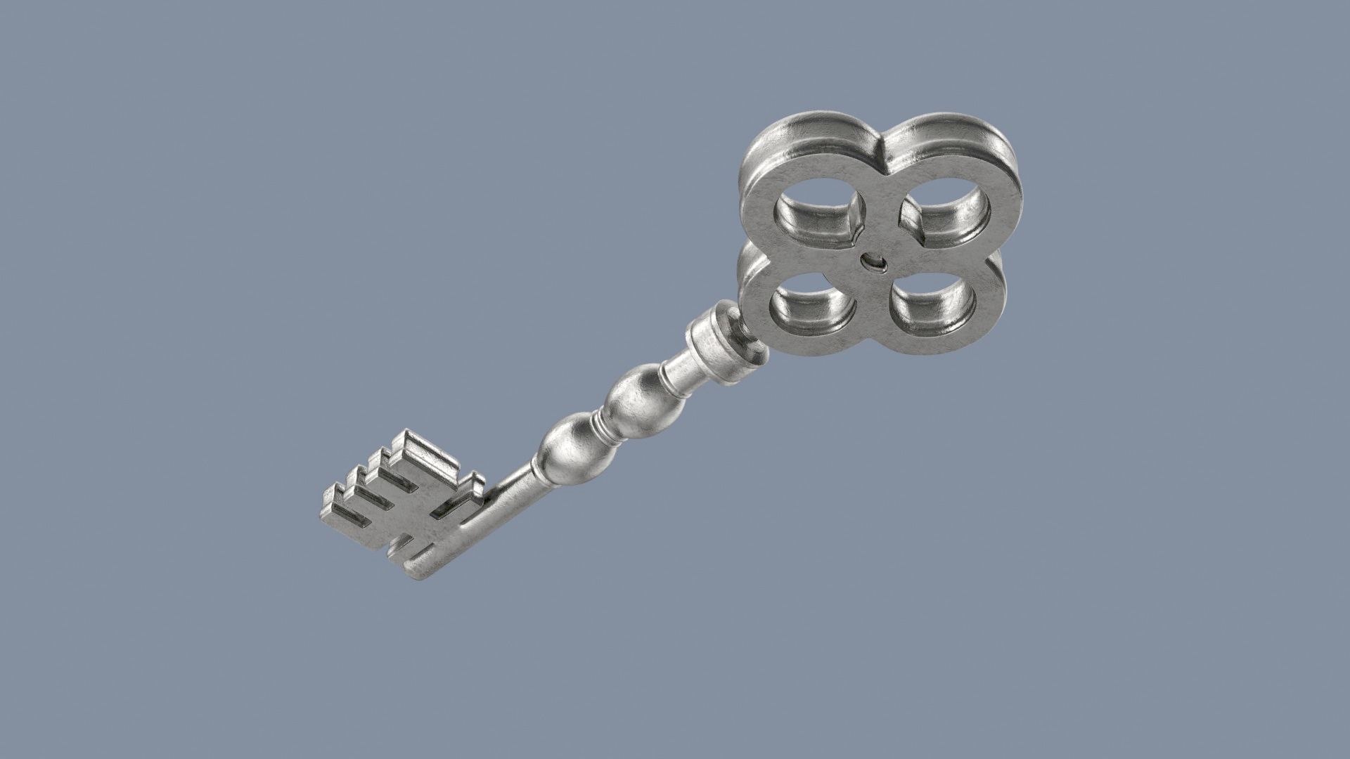 Key Silver 01 3D Model - TurboSquid 2003412