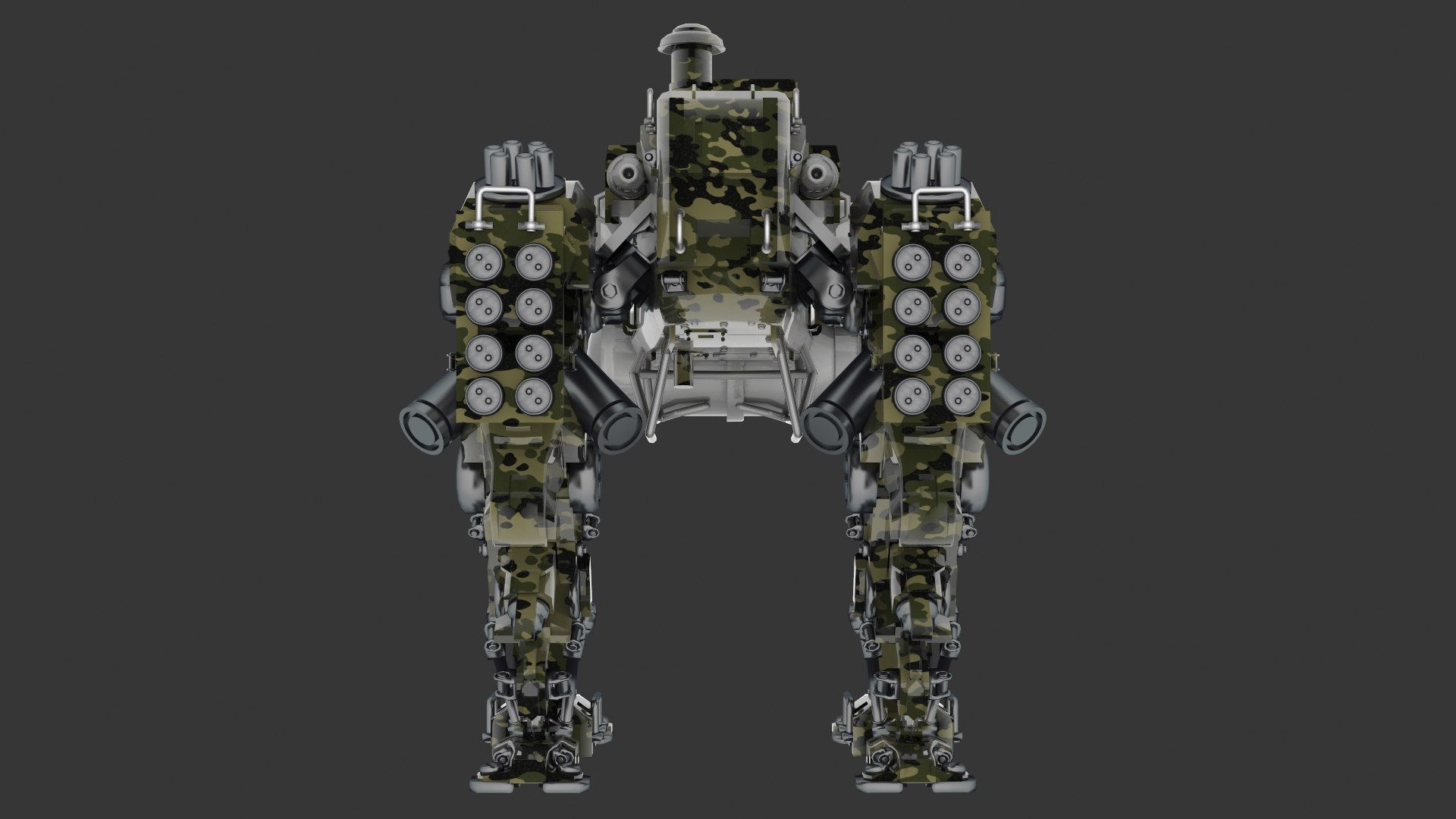 3D Heavy Mech Model - TurboSquid 1762693