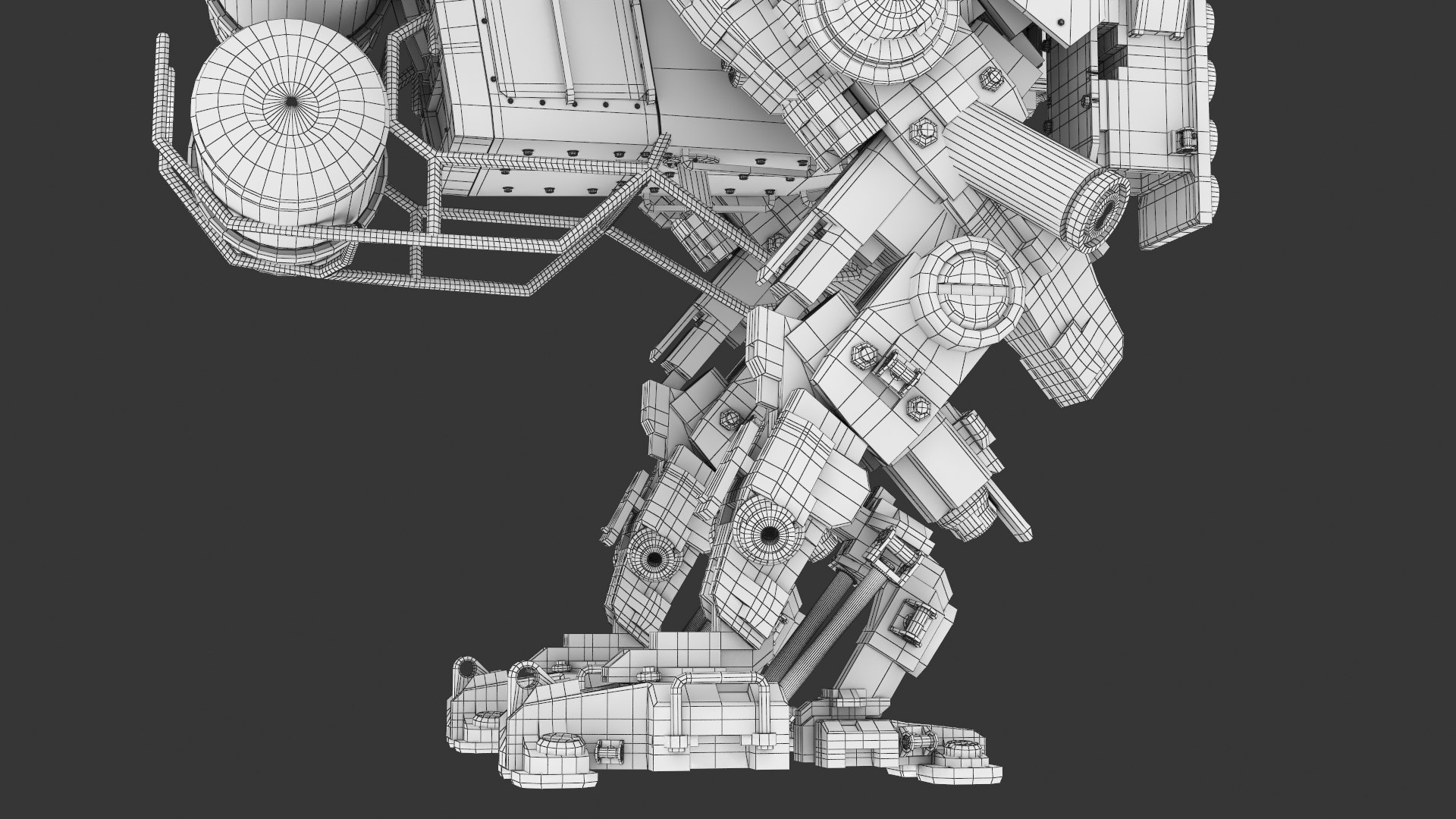 3D Heavy Mech model - TurboSquid 1762693