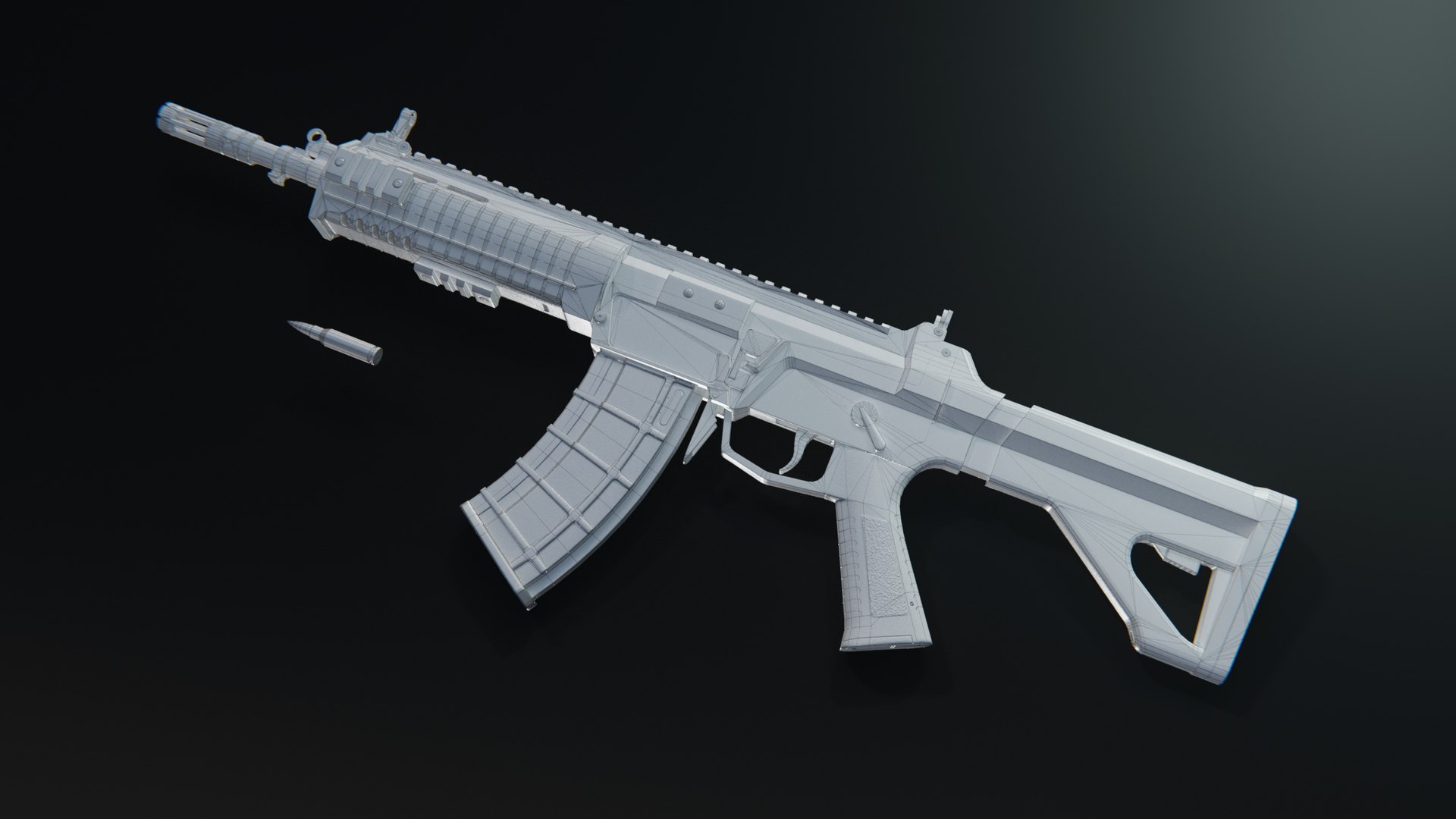 QBZ 192 191 Chinese Assault Rifle Lowpoly 3D Model - TurboSquid 2121195