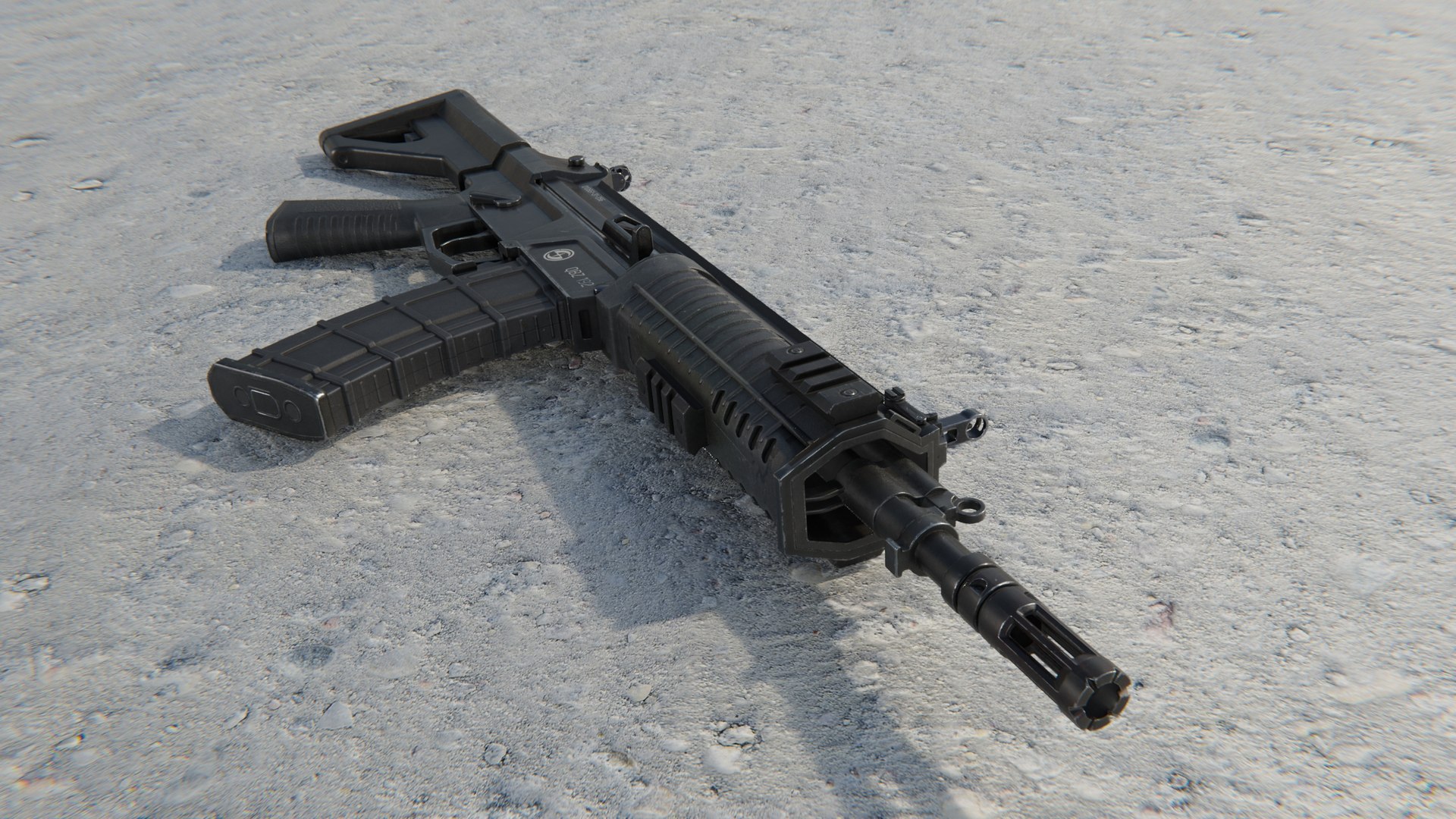 QBZ 192 191 Chinese Assault Rifle Lowpoly 3D Model - TurboSquid 2121195