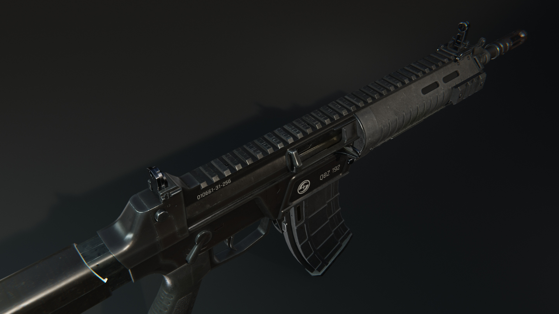 QBZ 192 191 中国突击步枪 lowpoly3D模型 - TurboSquid 2121195