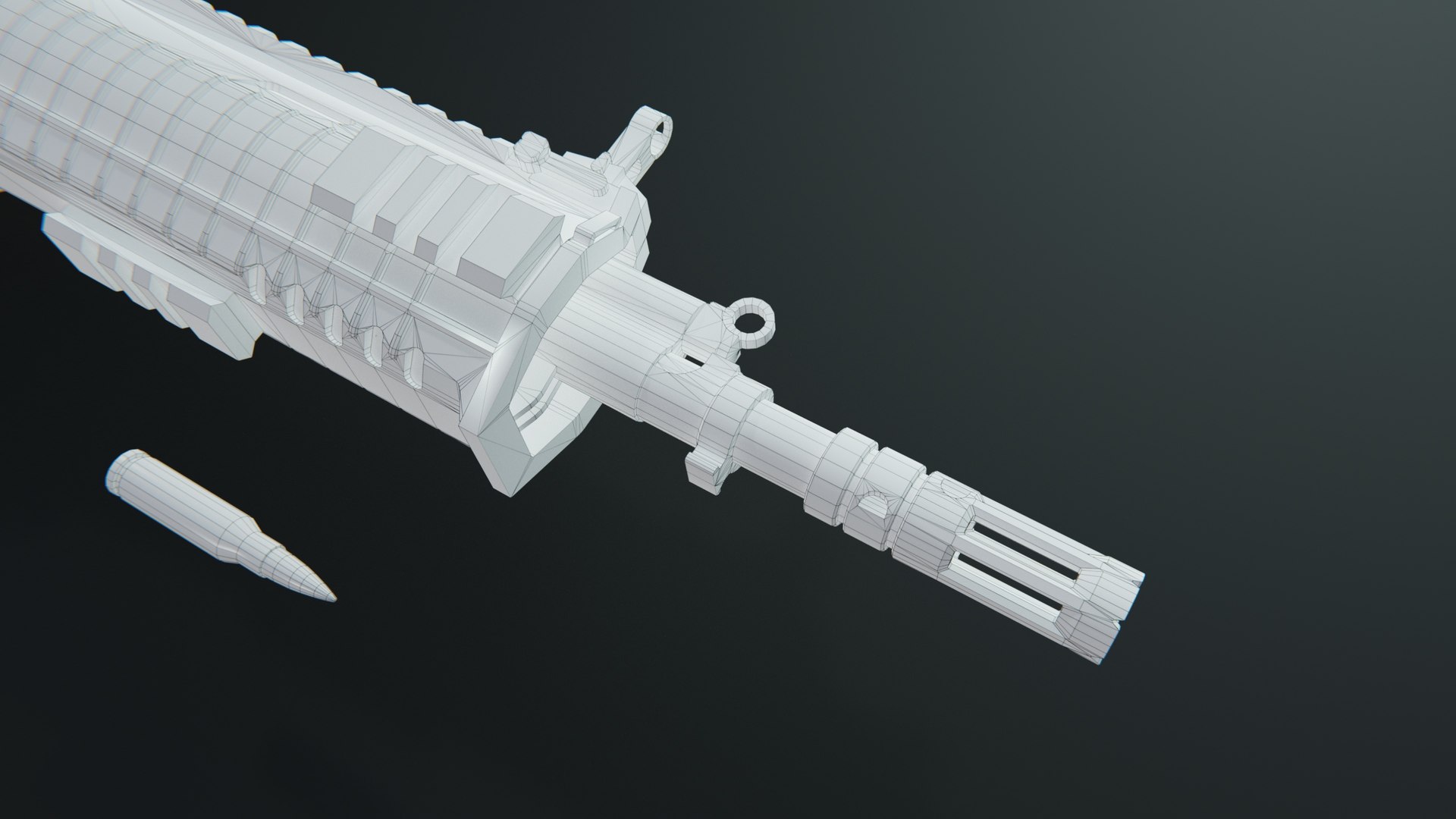 QBZ 192 191 Chinese Assault Rifle Lowpoly 3D Model - TurboSquid 2121195