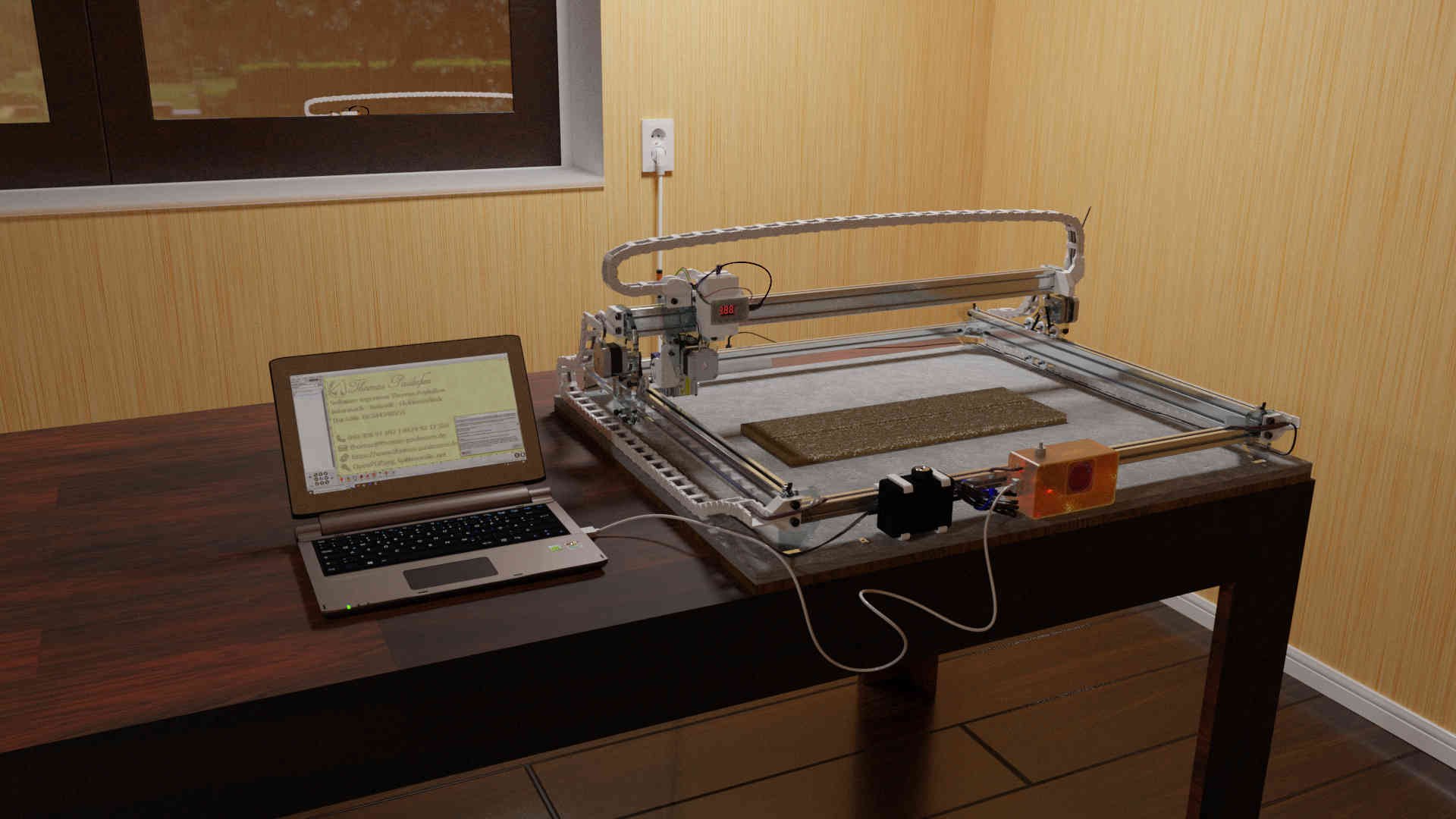 Laser Engraving Machine 3D model - TurboSquid 2113113